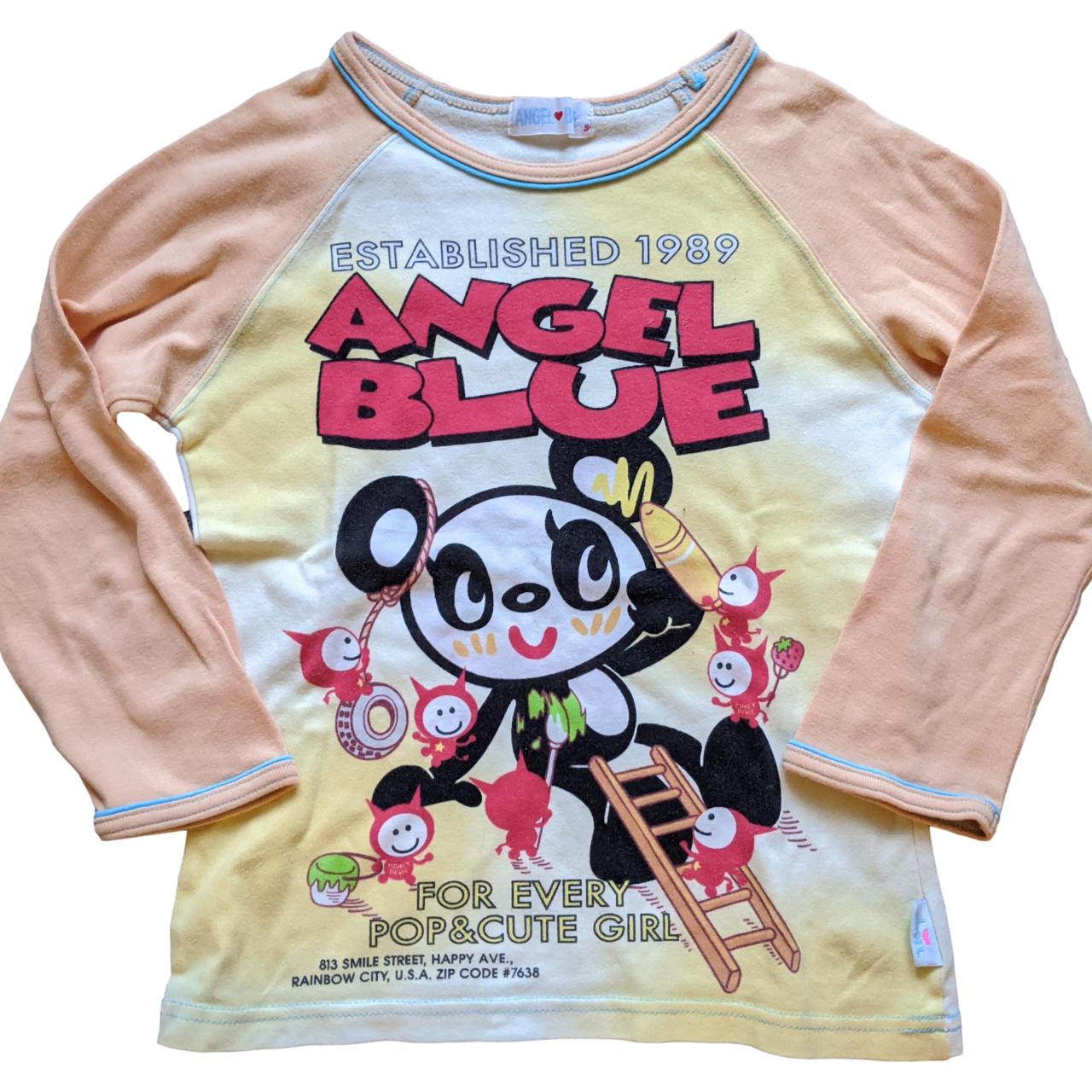 ANGEL BLUE Size 140 S W34cm L42cm $79 **Free... - Depop