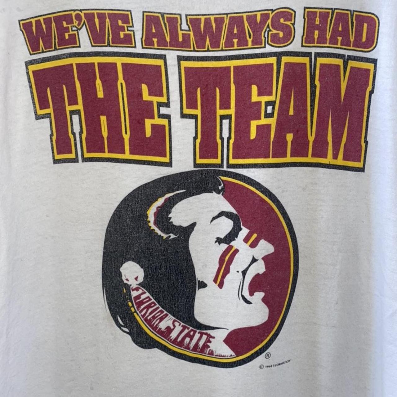 Vintage 1994 Florida State Football T-Shirt - Fits... - Depop