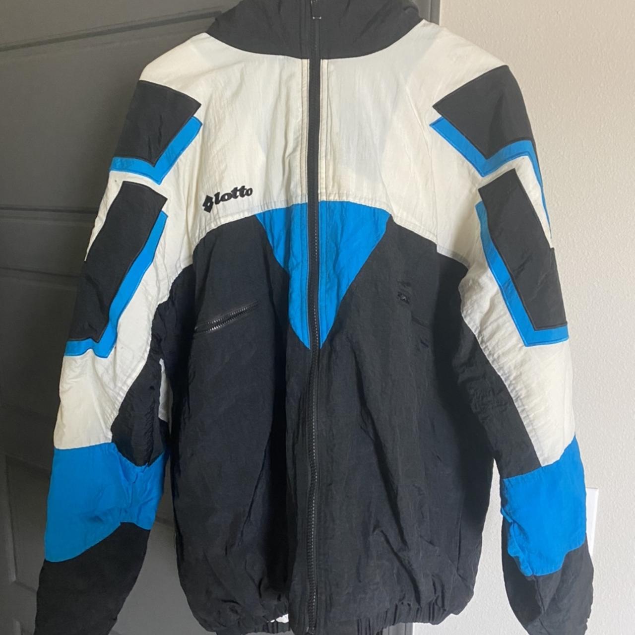 Retro Lotto Puffer. Size Large. Retro AND funtional... - Depop