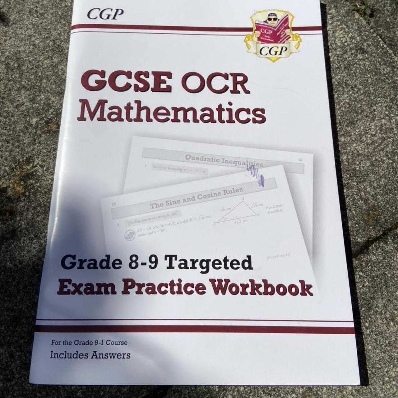 GCSE maths higher grade 8-9 revision workbook for... - Depop
