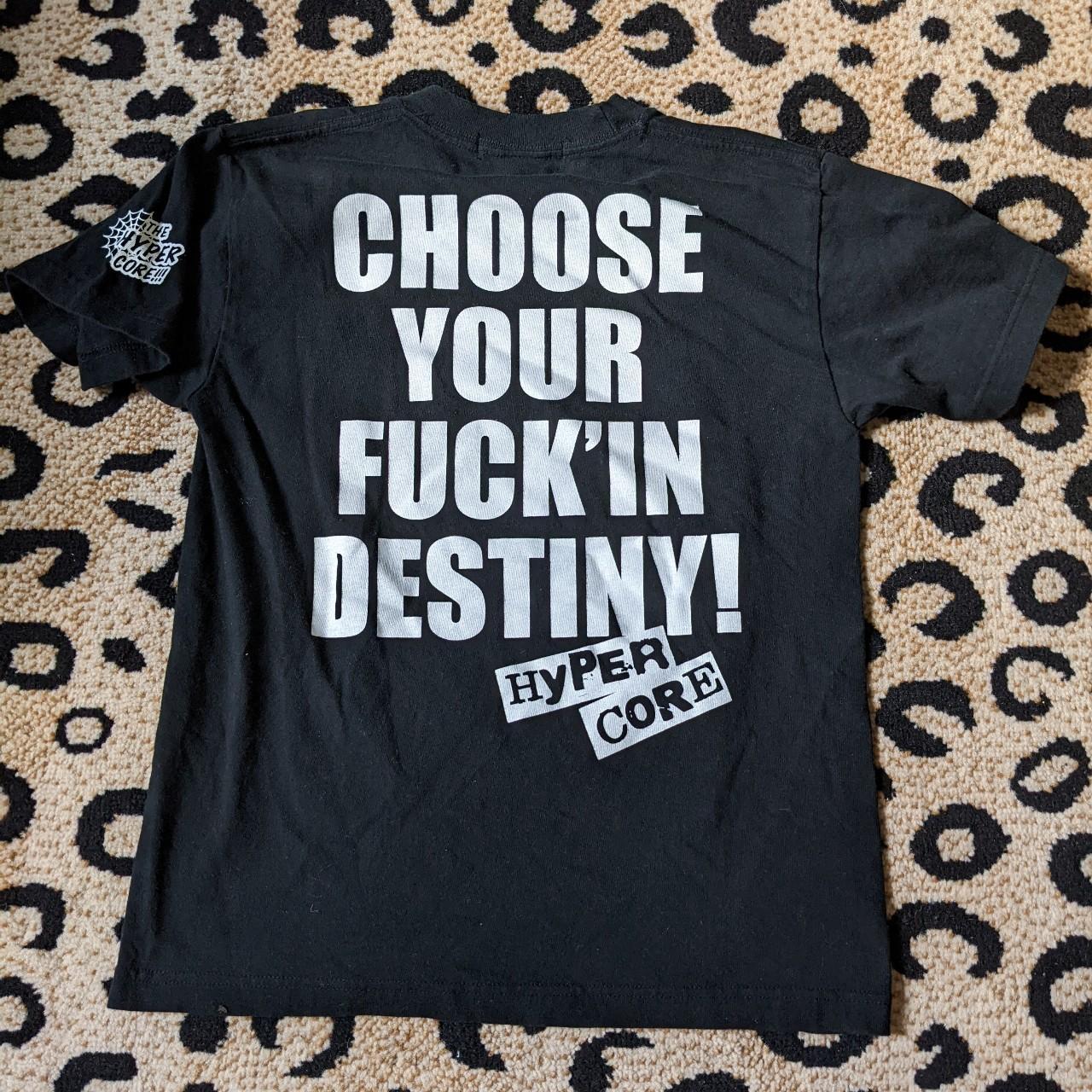 Women's Black and Purple T-shirt | Depop