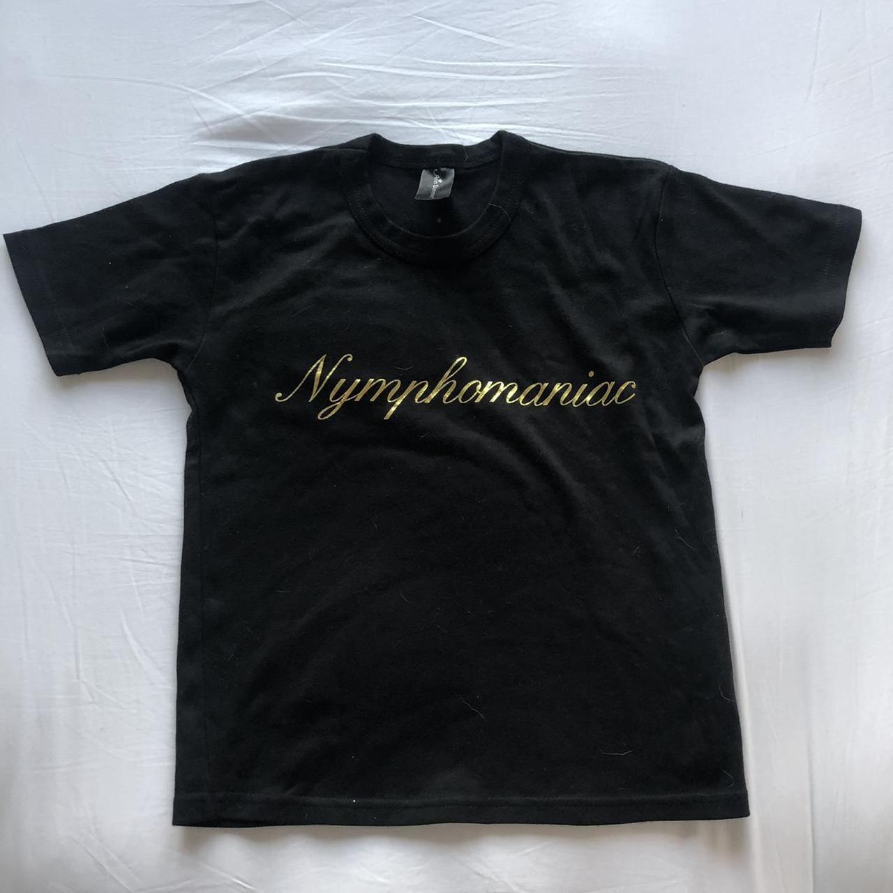 Anne summers, Nymphomaniac, baby tee - Depop