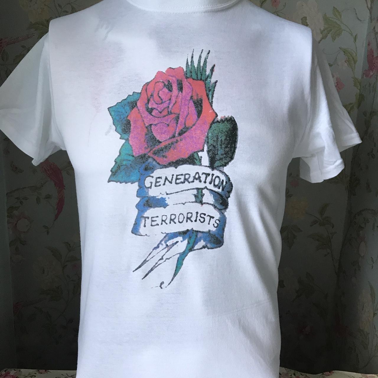 Generation Terrorist t-shirt. As worn by Manic... - Depop