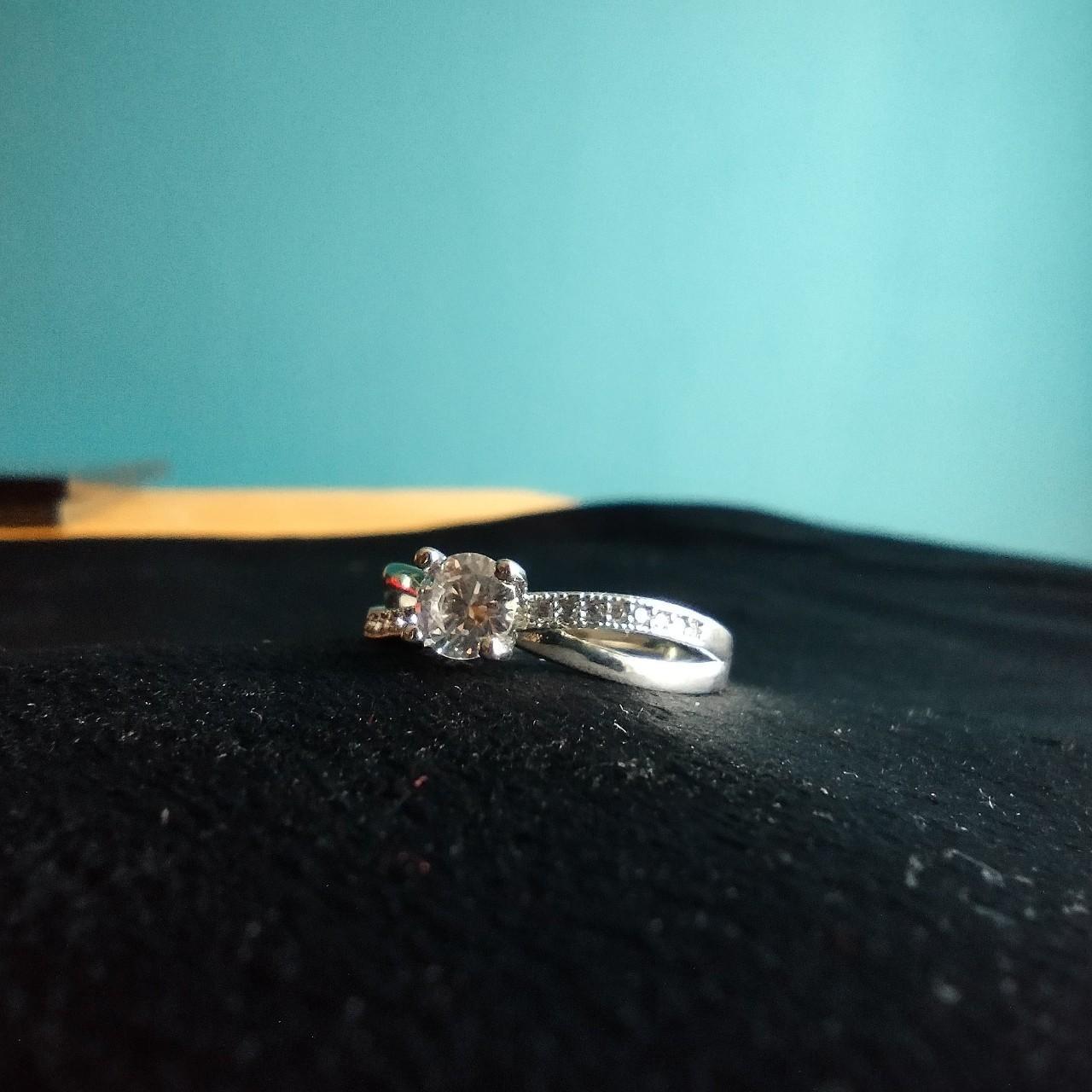 Beautiful 925 Sterling Silver Adjustable Ring. Makes... - Depop