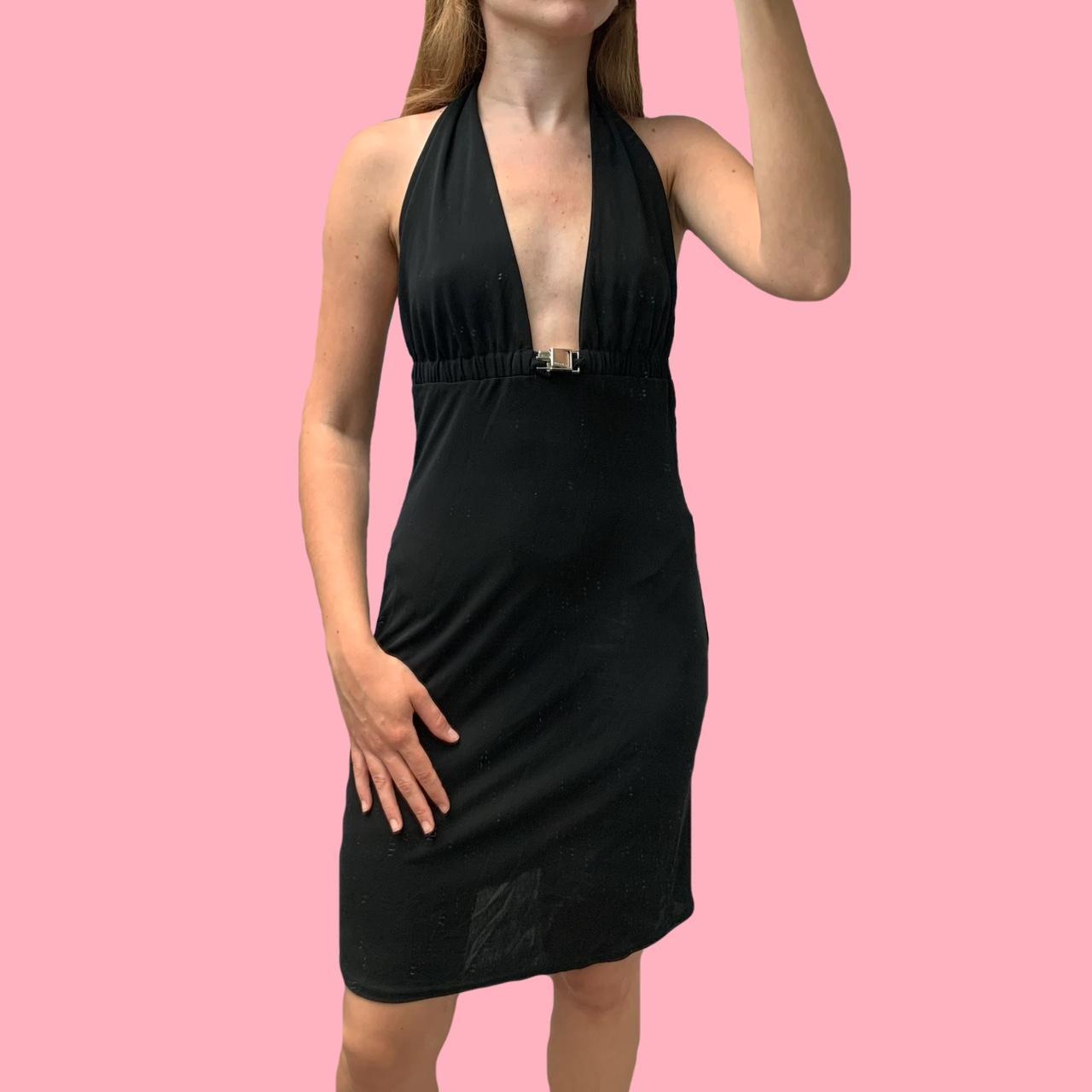 Brand new Morgan De Toi dress with halter neck... | Depop