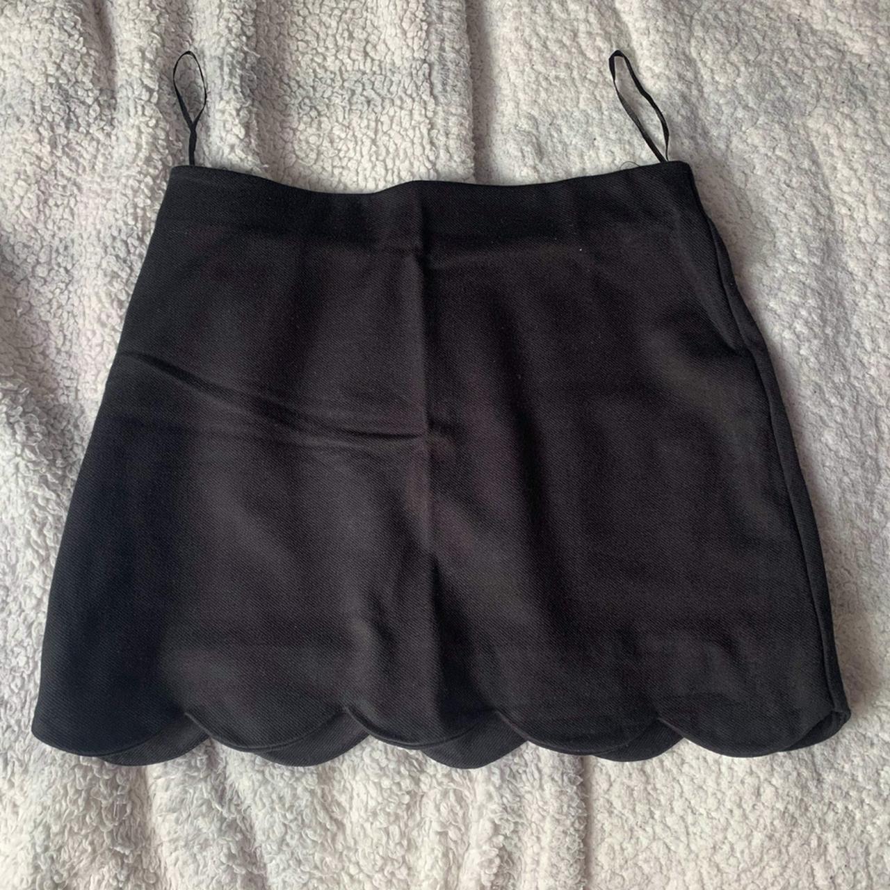 Topshop Women's Black Skirt | Depop