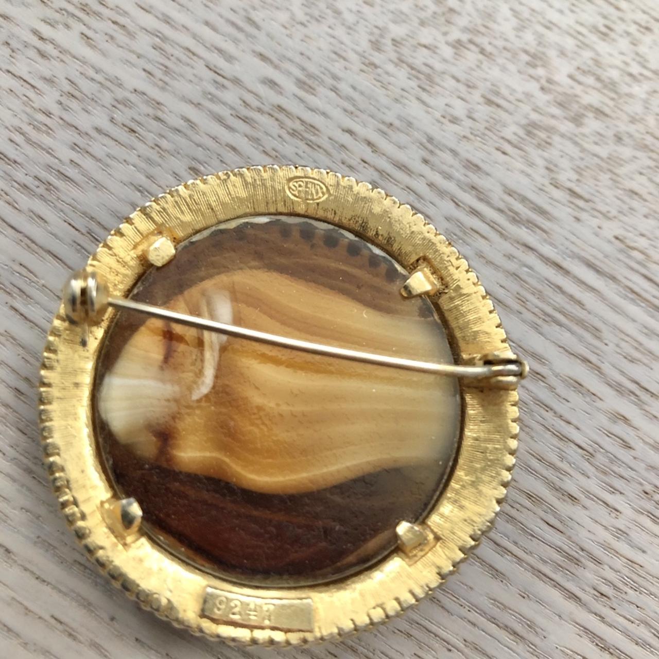 Big & bold vintage brooch by well known vintage... - Depop