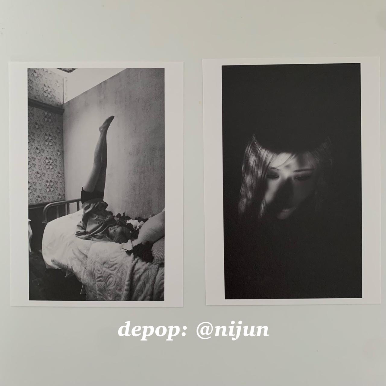 blackpink rosé “R” postcards! selling as a pair or... - Depop