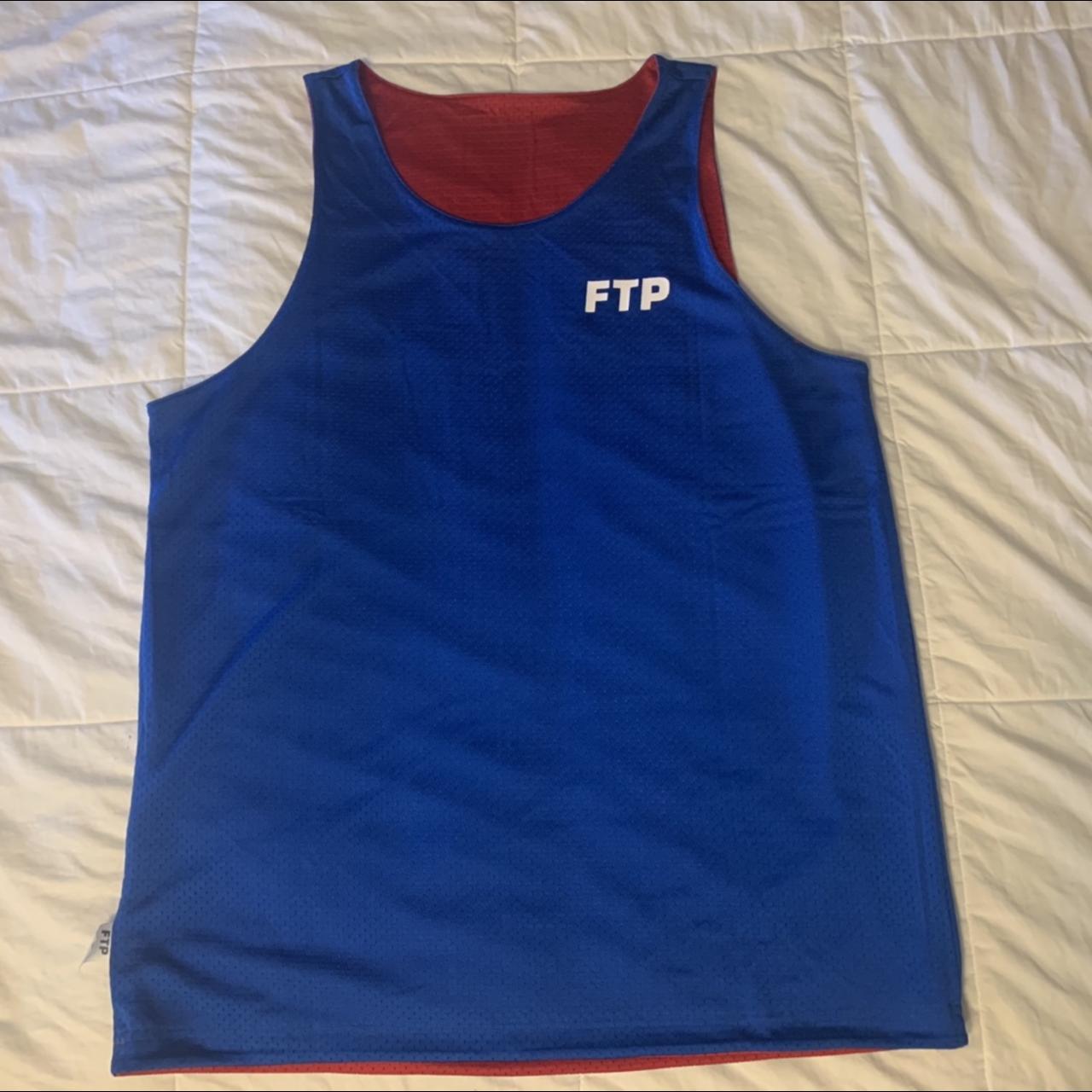 ***SOLD*** FTP reversible mesh basketball jersey... - Depop