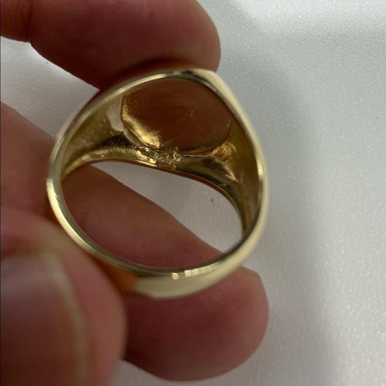 Precious handmade 14K solid gold. The pure 14k gold... - Depop