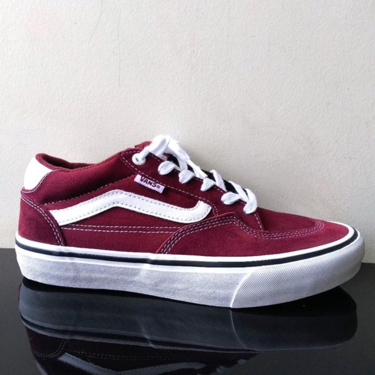Vans Men's Rowan Pro Suede / Canvas Low Top Sneaker... - Depop