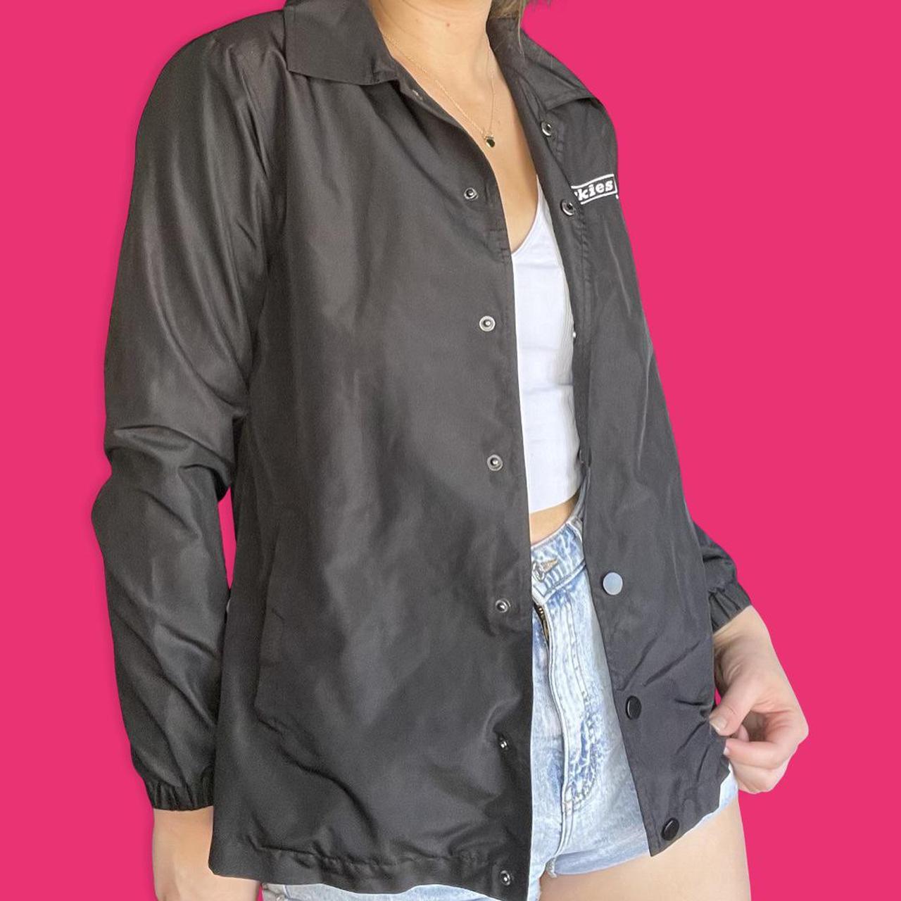 Dickies Men's Black and Red Jacket | Depop