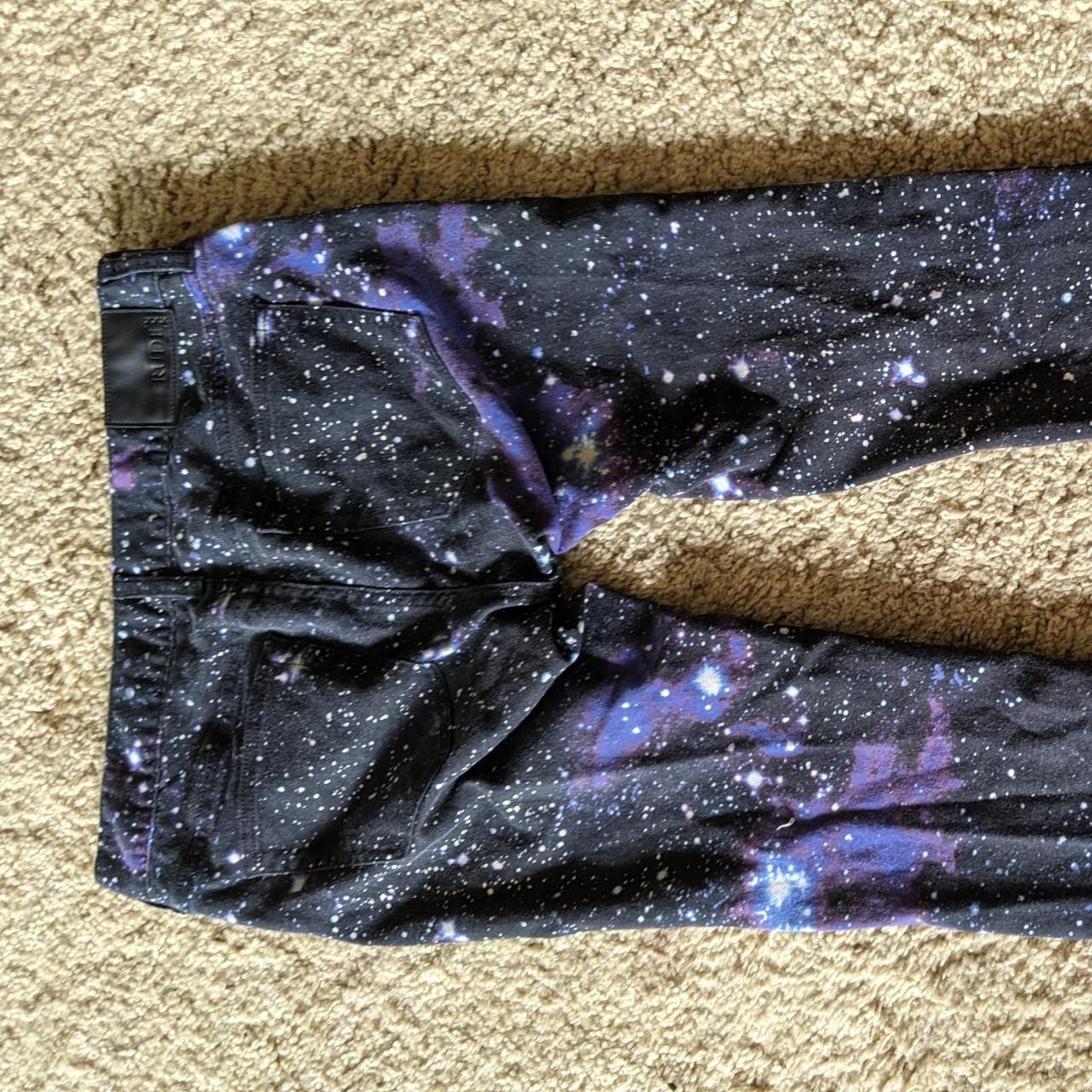 Rude jeans with nebula design - Depop