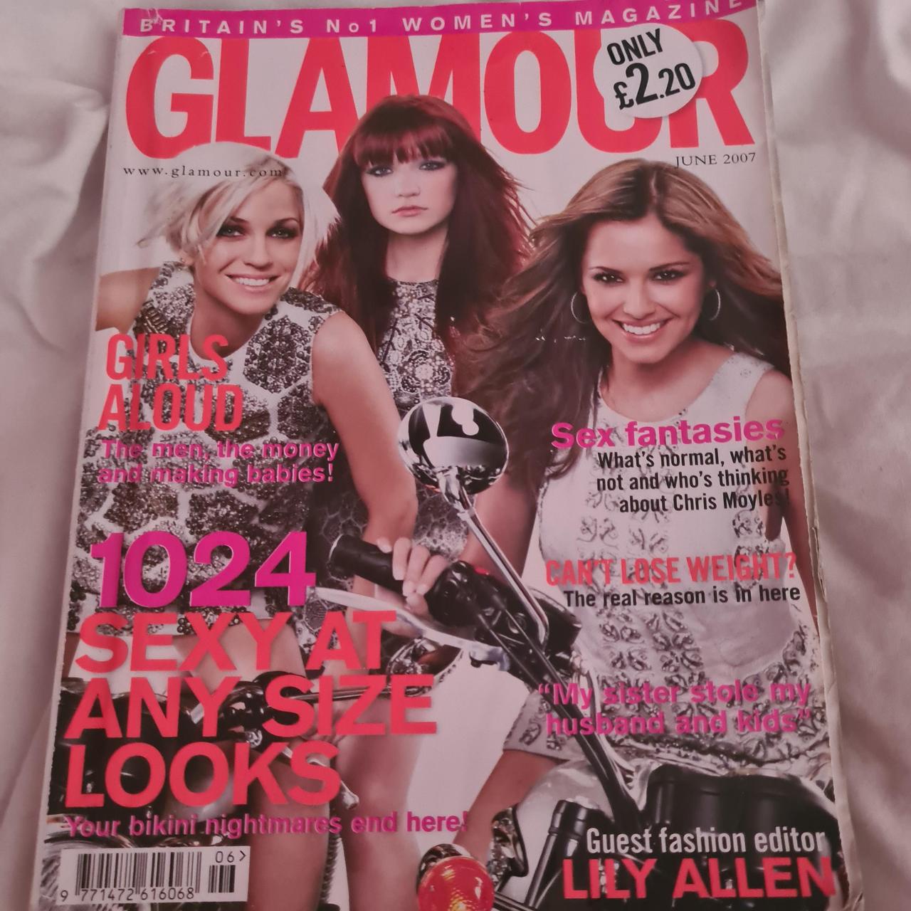 Glamour magazine June 2007 Girls aloud Sarah... - Depop