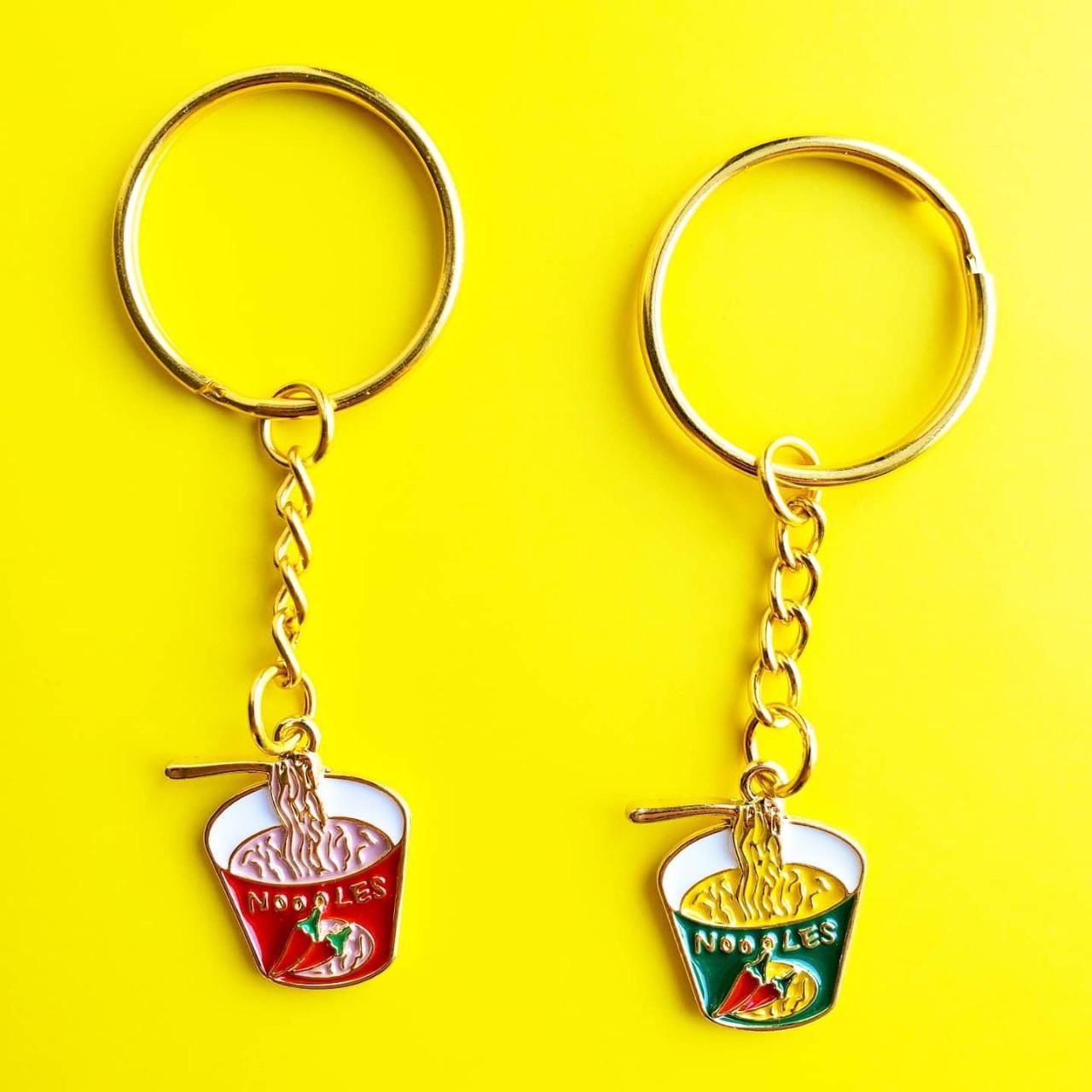 Red Ramen Noodle Keychain 🍜🌶 -cute and... - Depop