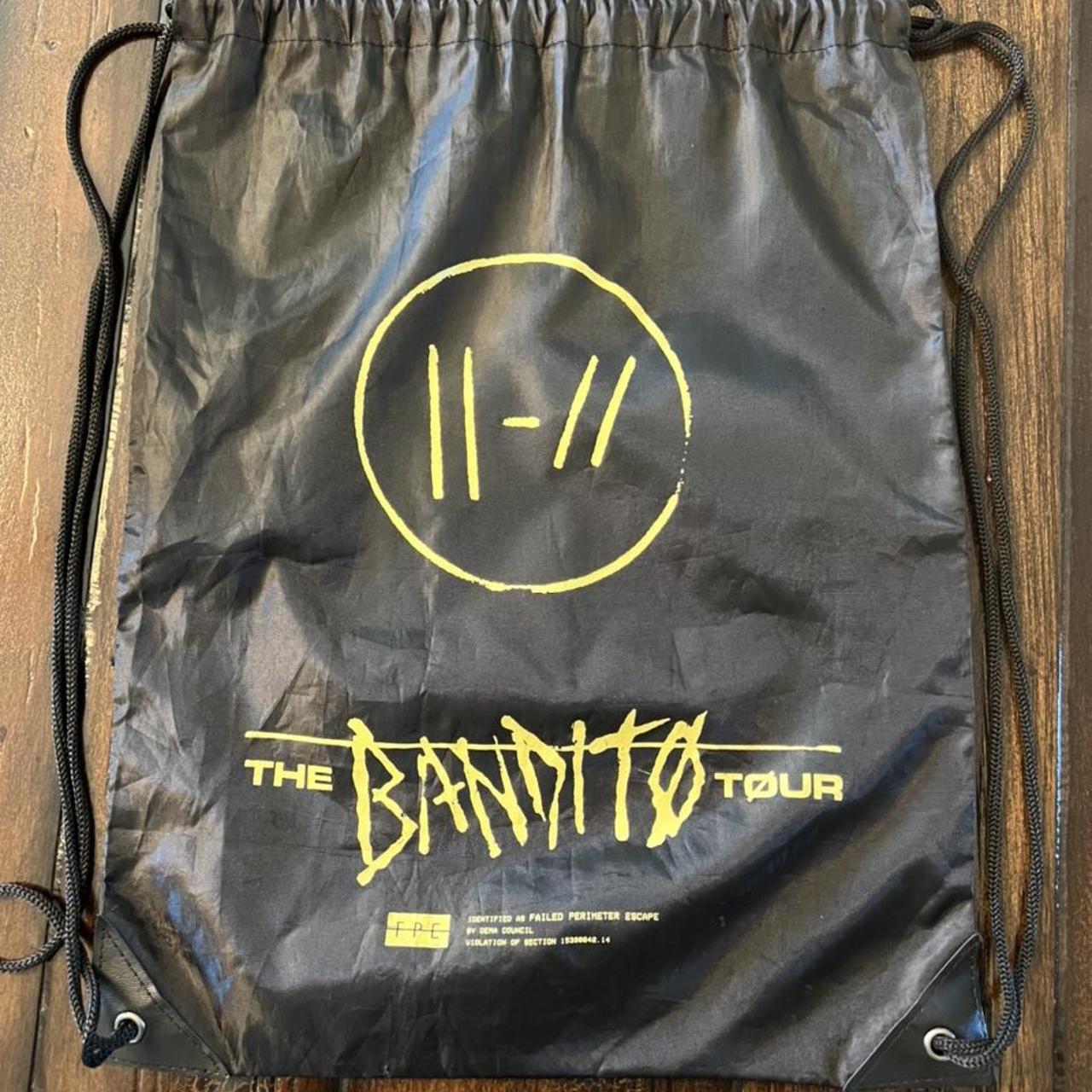 twenty one pilots bandito tour drawstring... - Depop