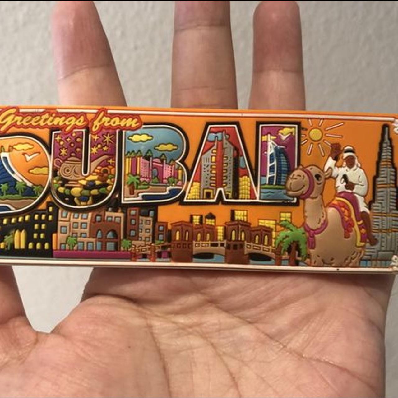 Dubai ref magnet. Can’t stick to stainless steel... - Depop