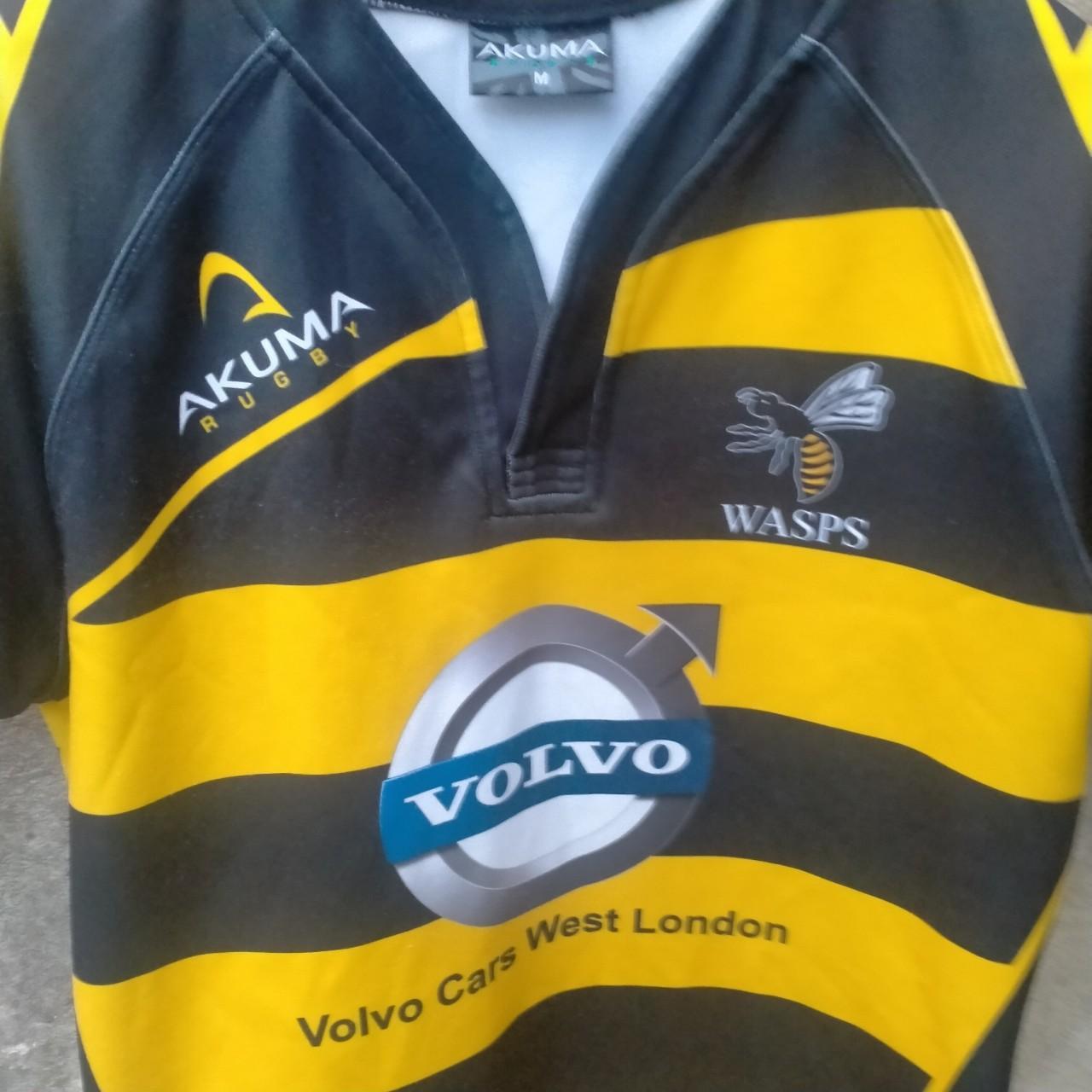 Rare London Wasps player issue 2015-16 home rugby... - Depop