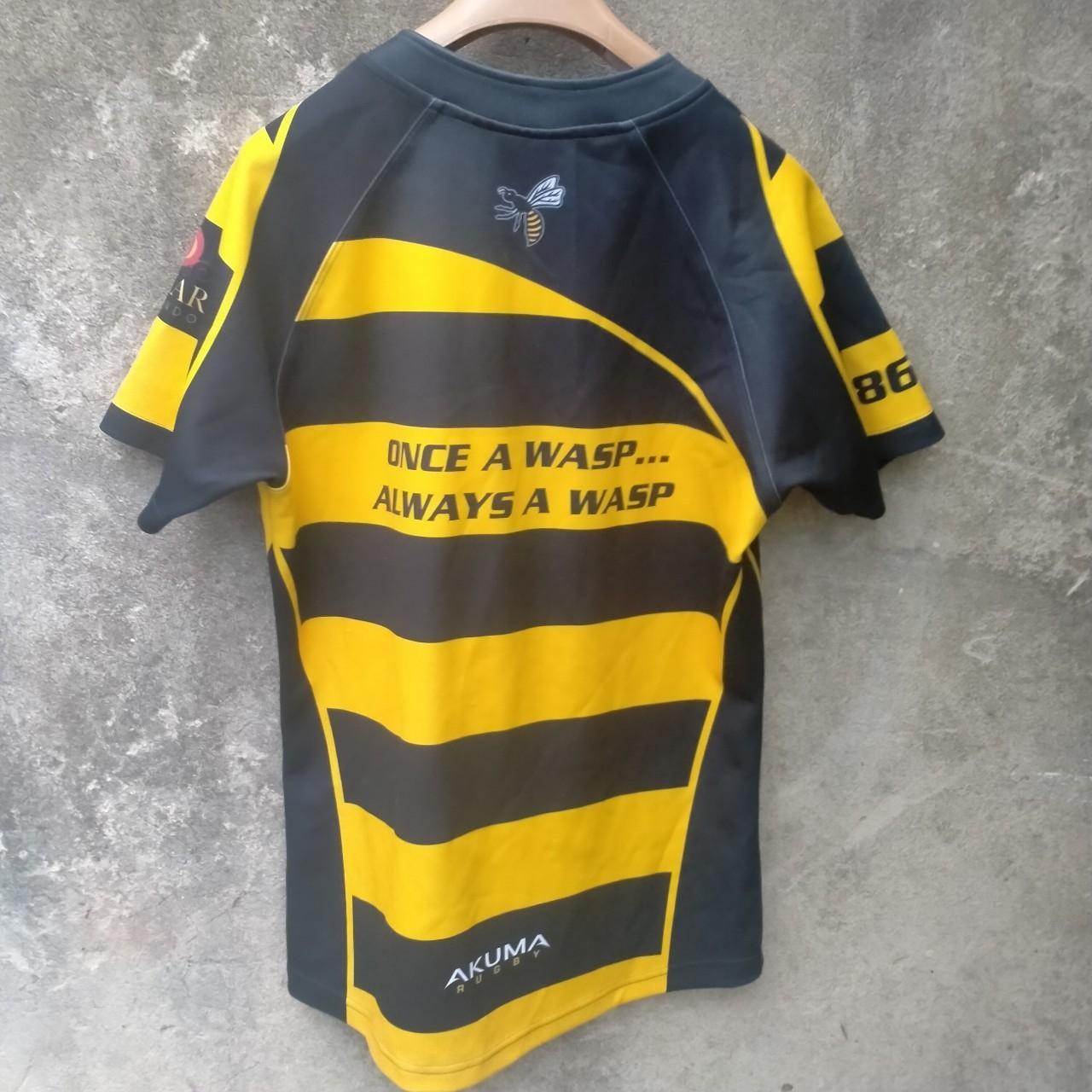 Rare London Wasps player issue 2015-16 home rugby... - Depop
