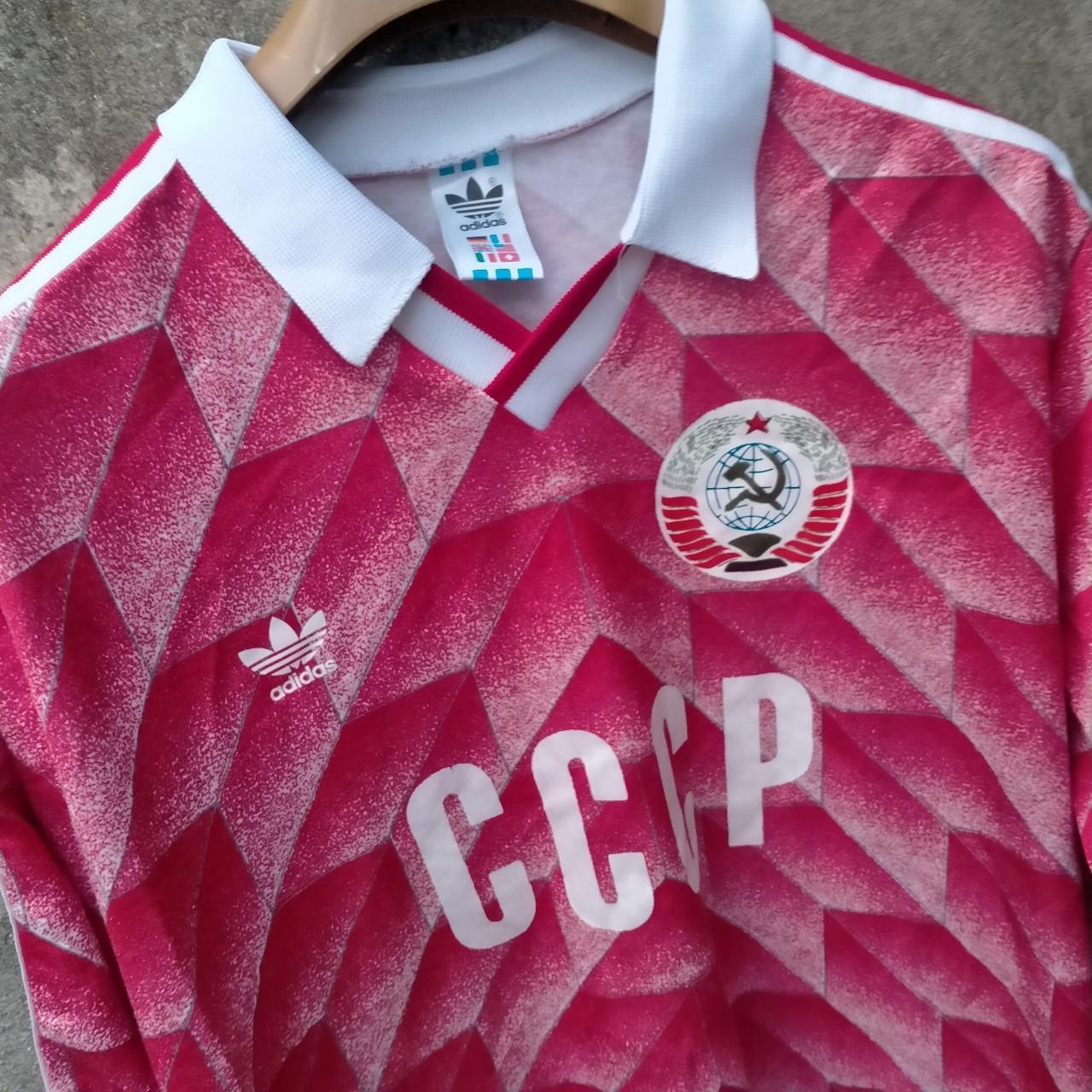 USSR CCCP 1988-89 home football shirt / jersey.... - Depop