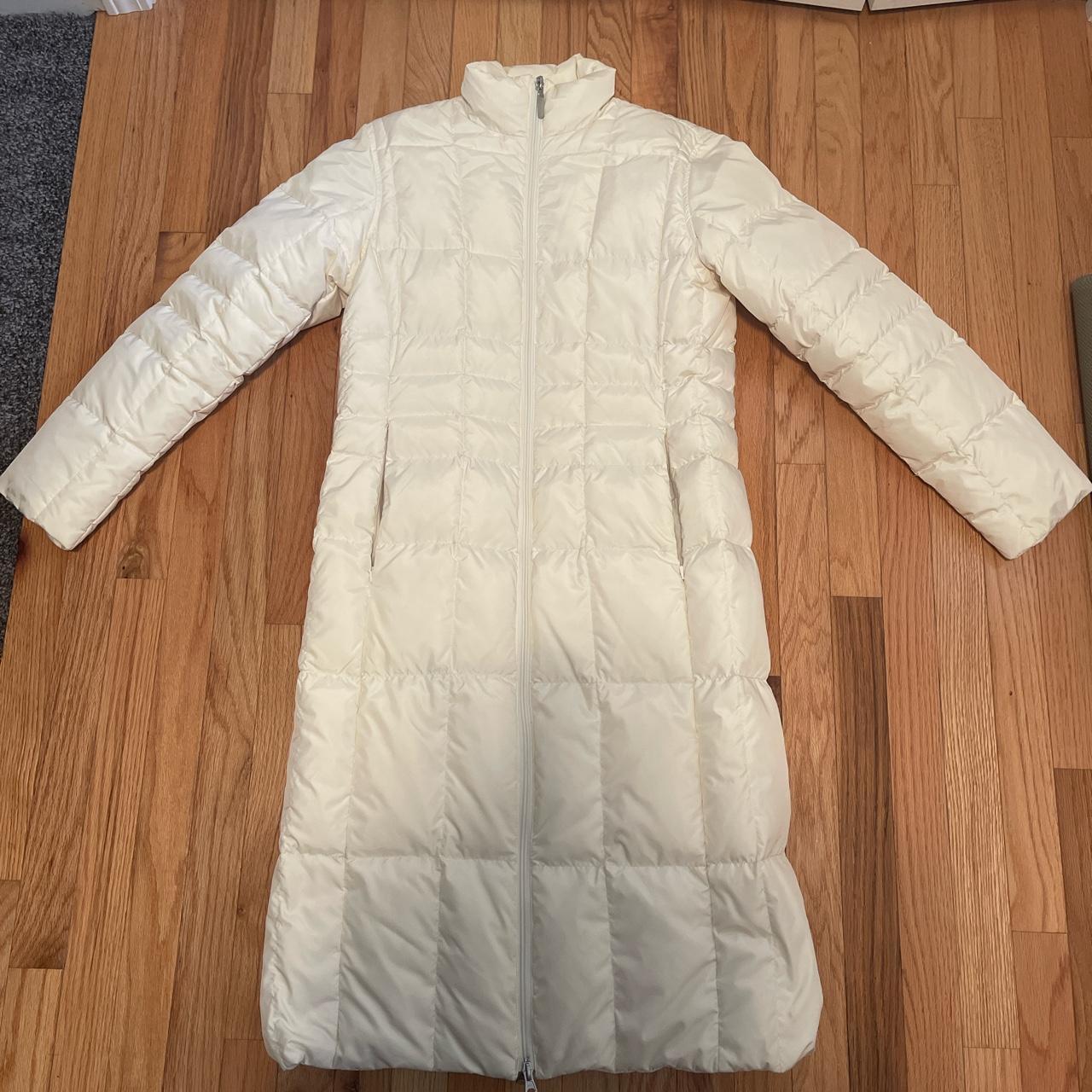 Long white coat no flaws! Size sm! #coats #jackets... - Depop