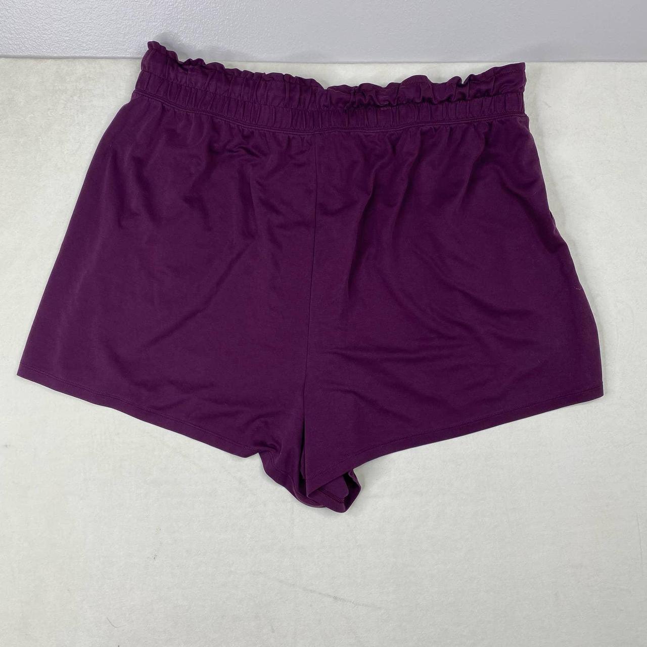 Fabletics Purple Casual Comfy High Rise Drawstring... - Depop