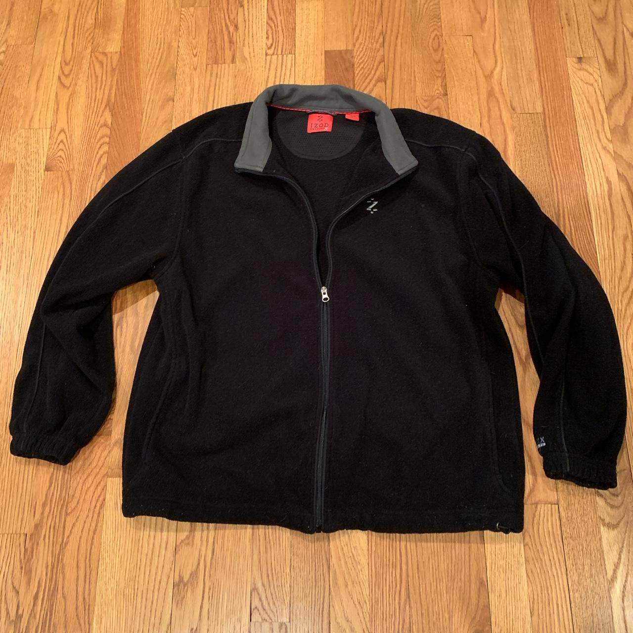 IZod preform x - black jacket Size XL - Depop