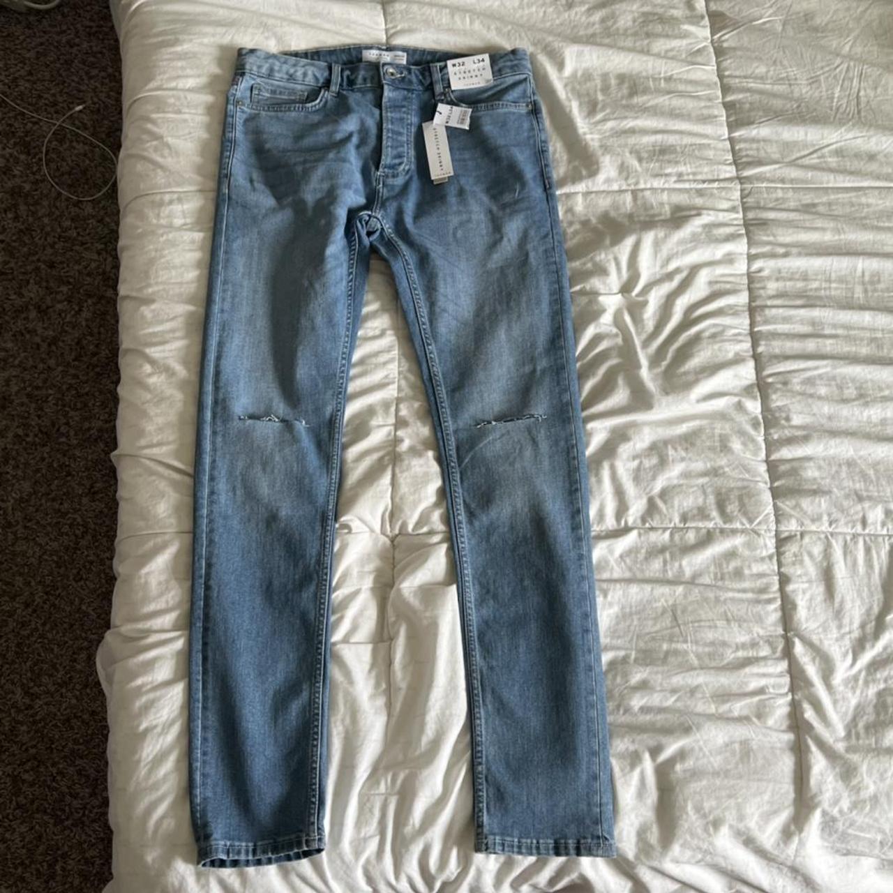 Topman Men's Blue Jeans | Depop