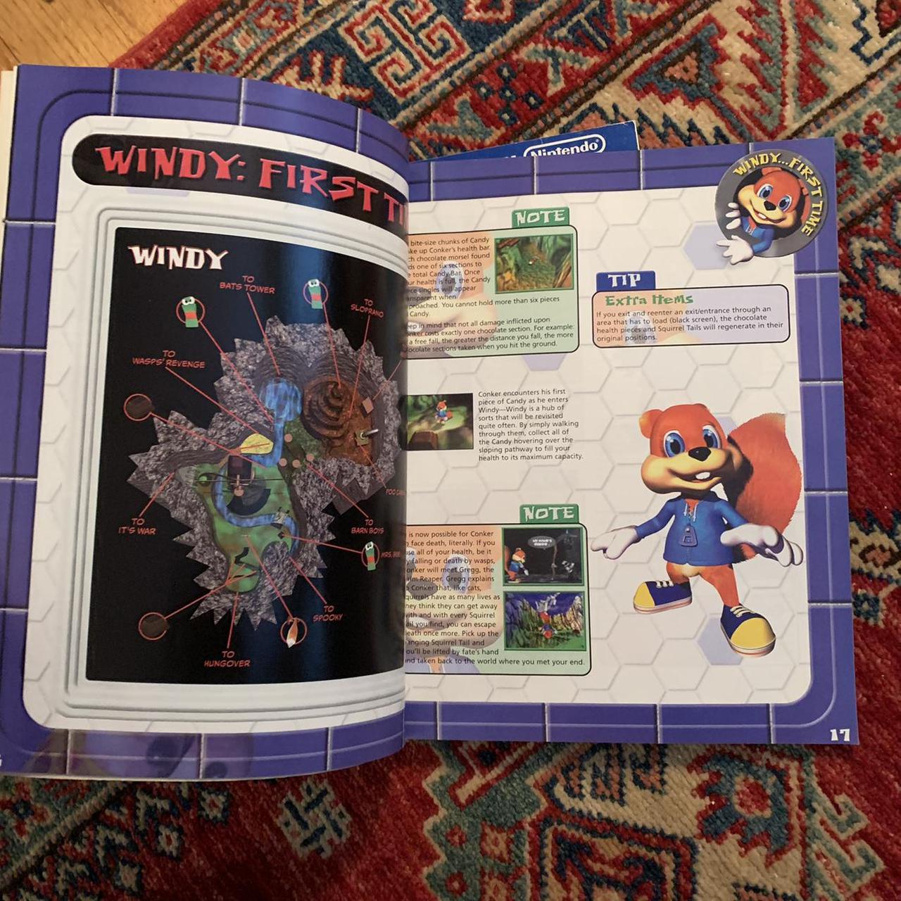 Conker’s Bad Fur Day official player’s guides. Buy... - Depop