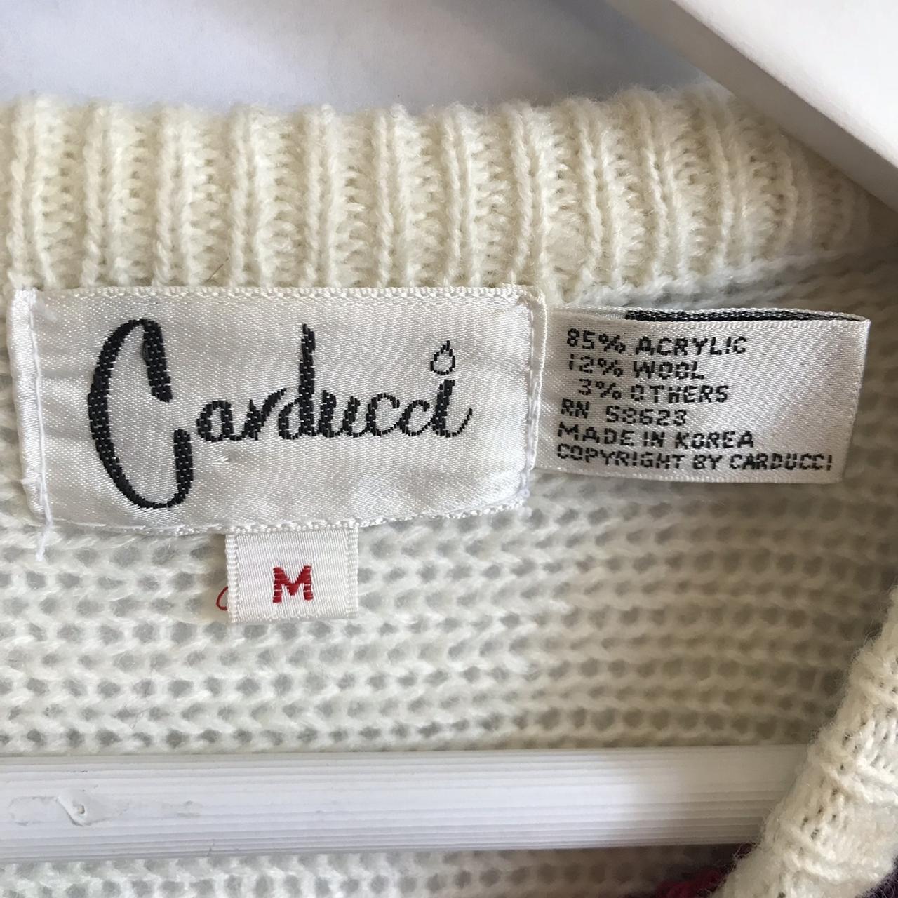 Vintage 80s Carducci Sweater. The quintessential 80s... - Depop