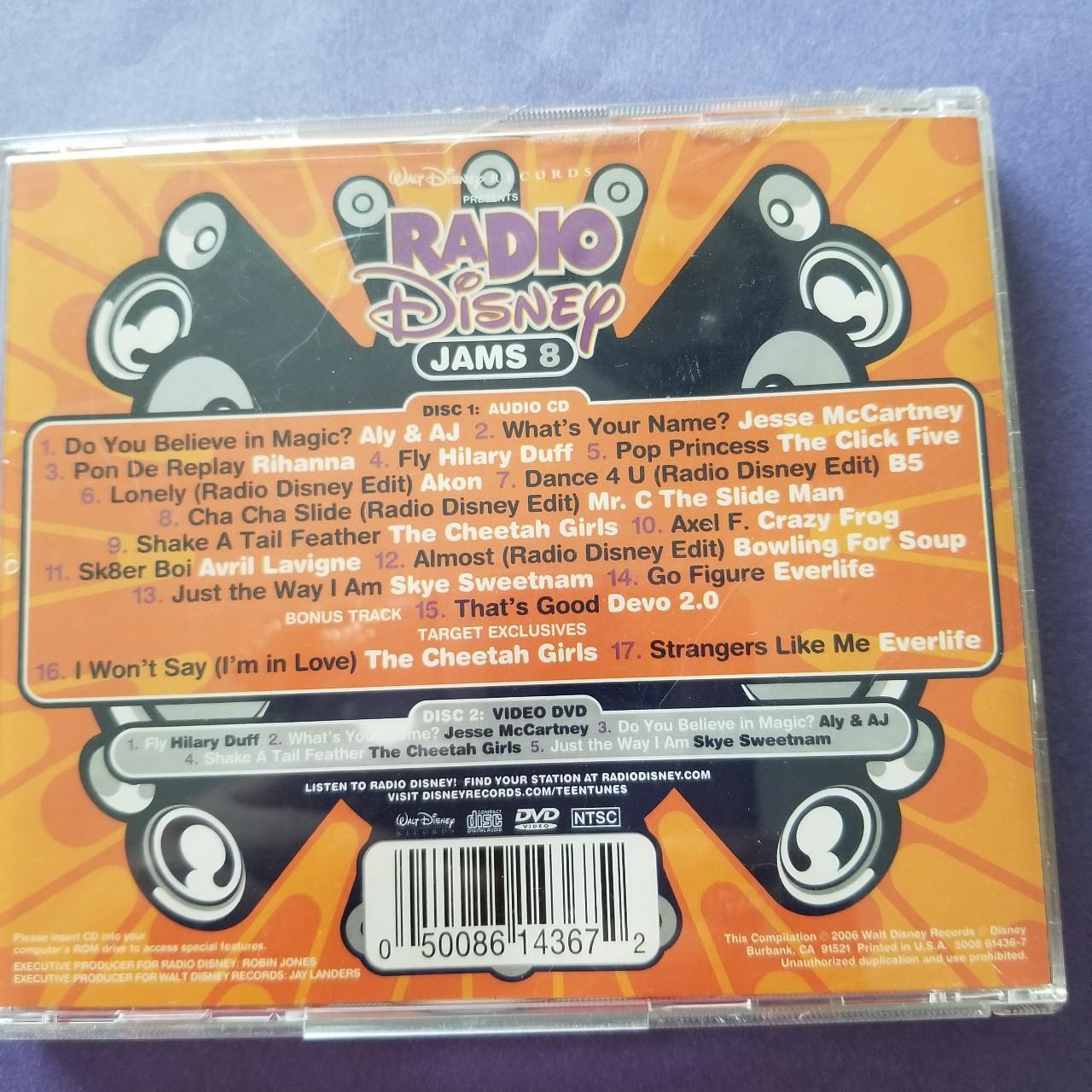 Kids Radio Disney Jams 8. DVD with Songs and Videos.... | Depop
