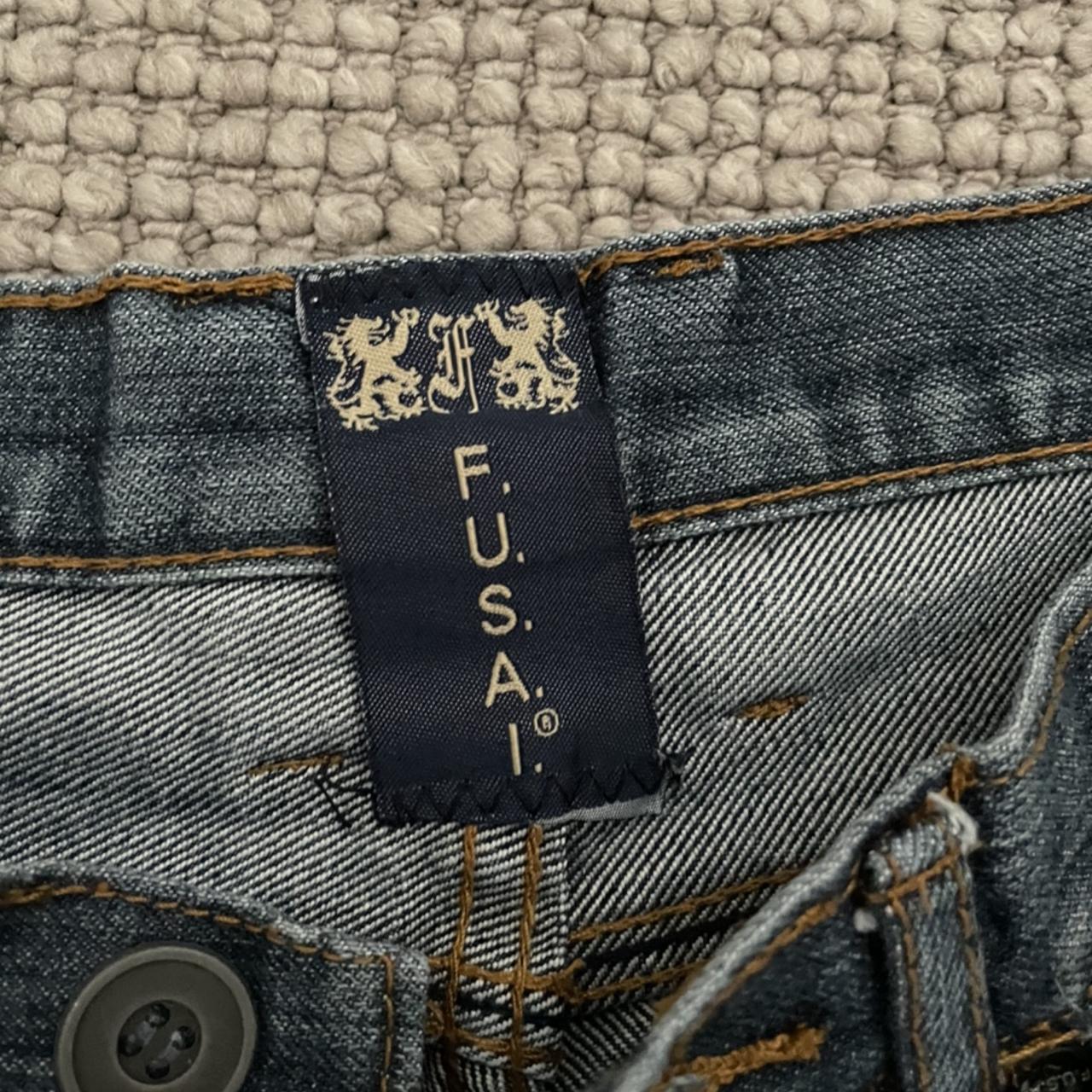 Fusai straight fit Denim jeans Size boys 14 - Depop