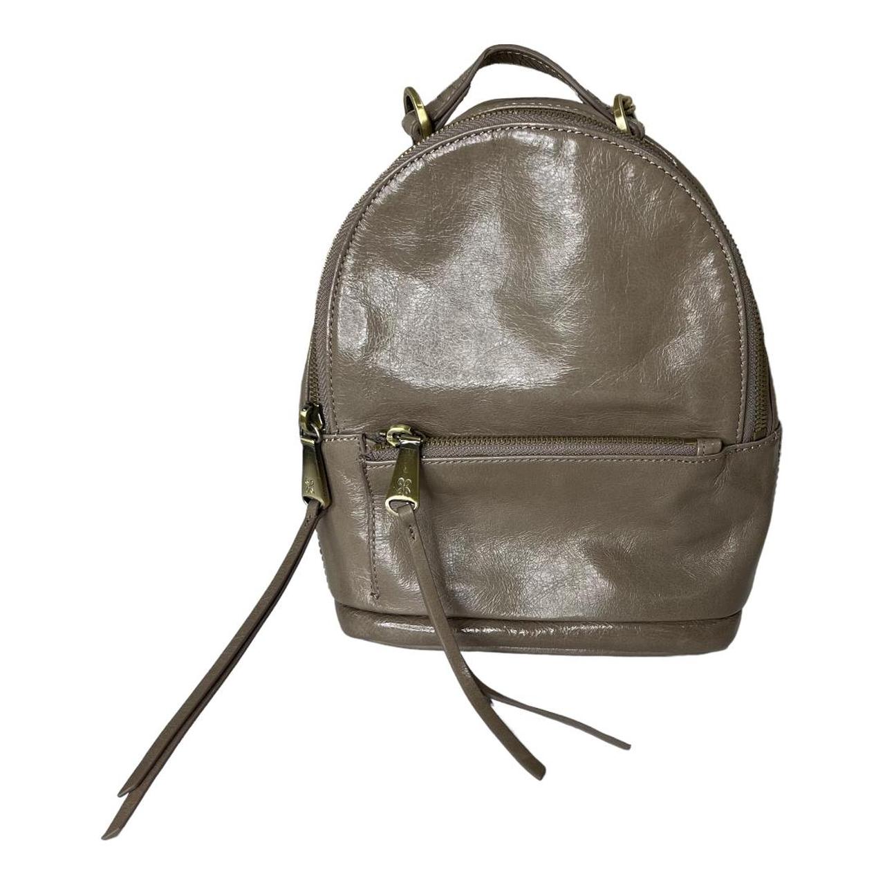 Hobo Revel Backpack. Ash Gray color. Vintage hide... - Depop