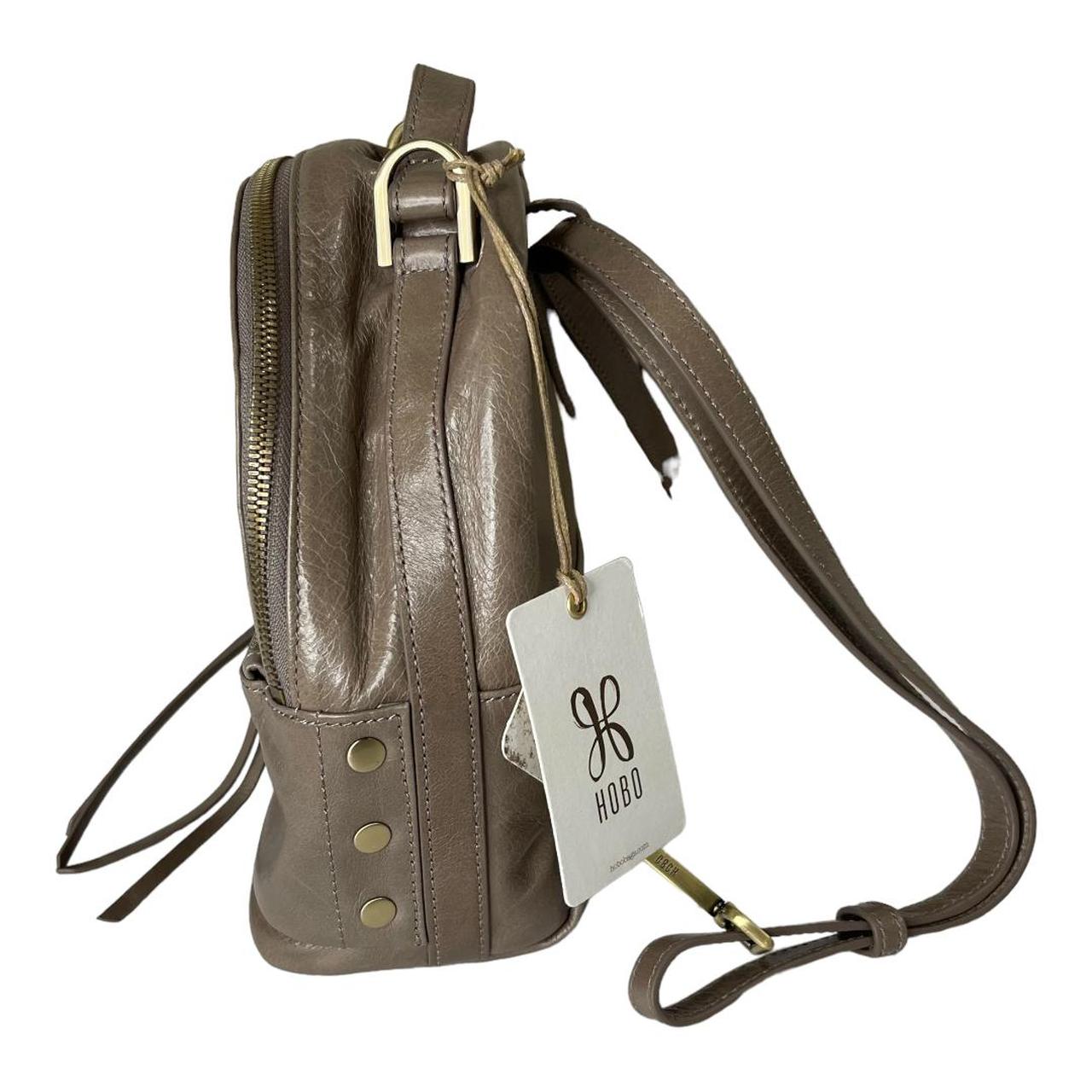 Hobo Revel Backpack. Ash Gray color. Vintage hide... - Depop