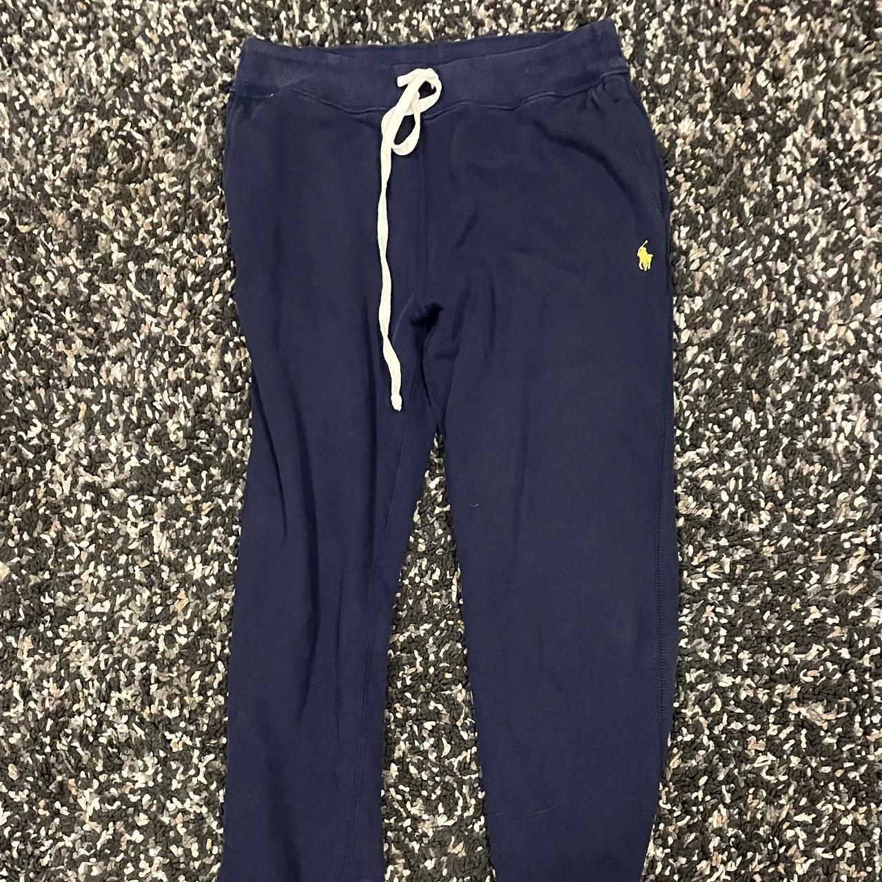 Men’s Navy Polo Sweats Size... - Depop