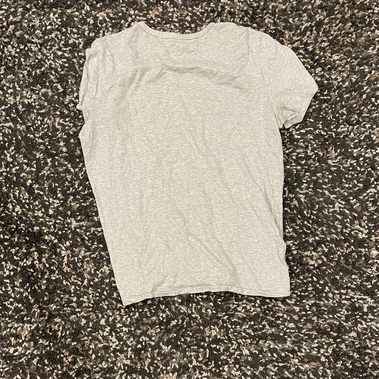 Cdg grey men’s shirt. Size XL but could fit a... - Depop