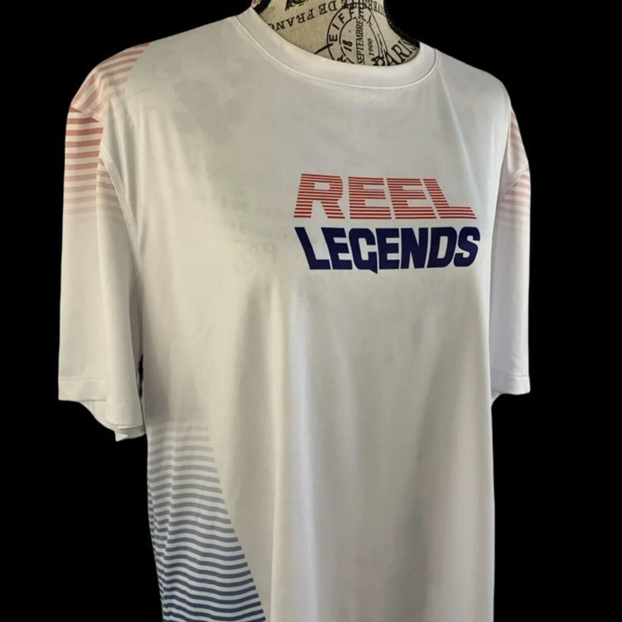 Reel legends men's large performance T-shirt: - ... - Depop