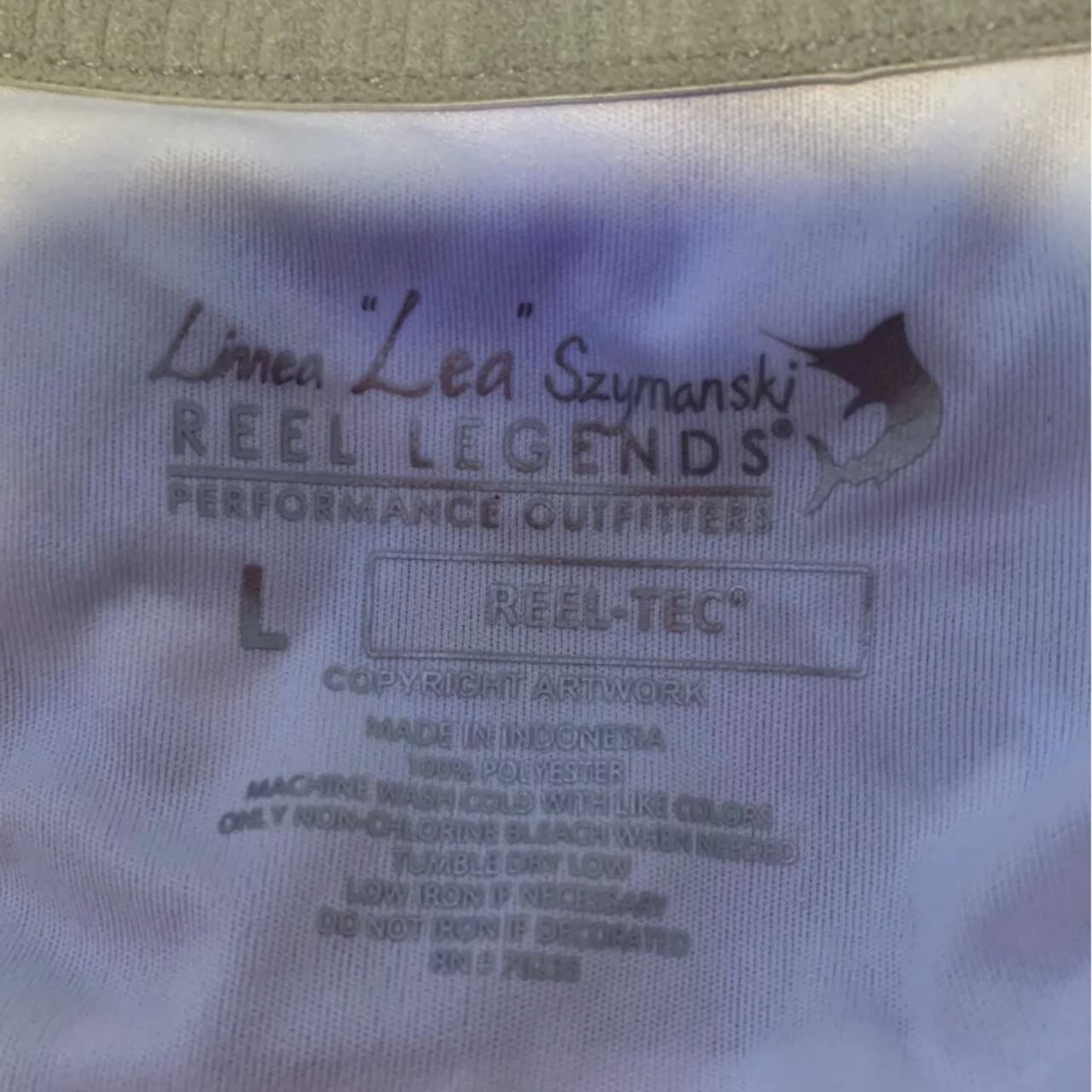 Reel legends men's large performance T-shirt: - ... - Depop