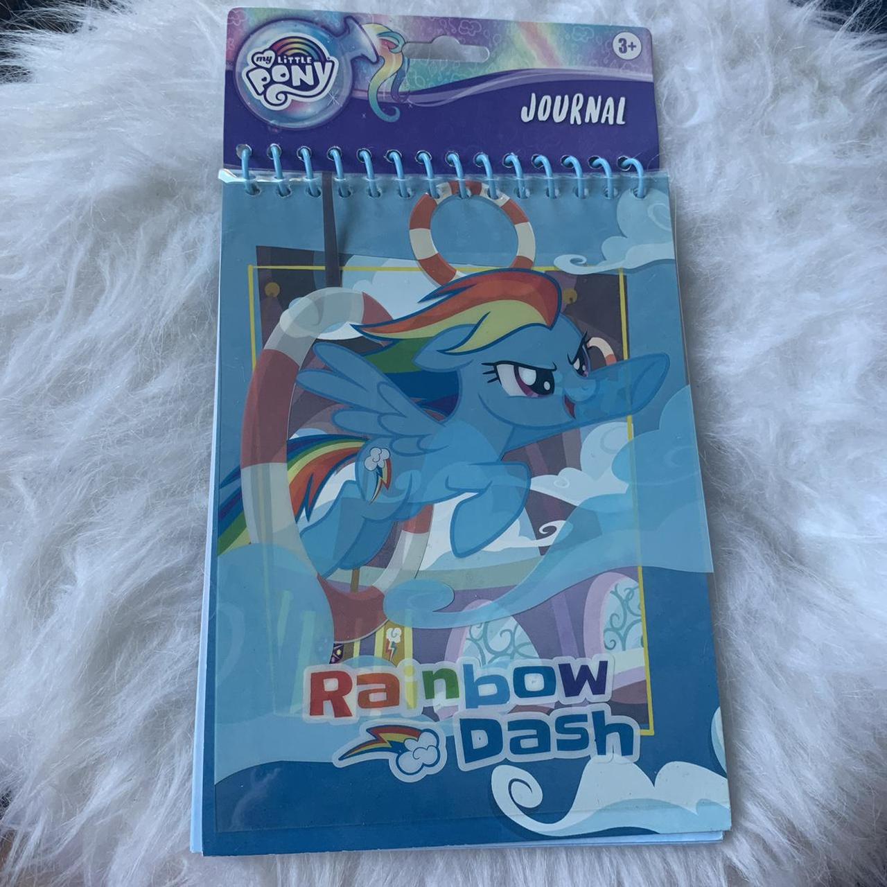 This Rainbow Dash My Little Pony notebook is 20%... - Depop