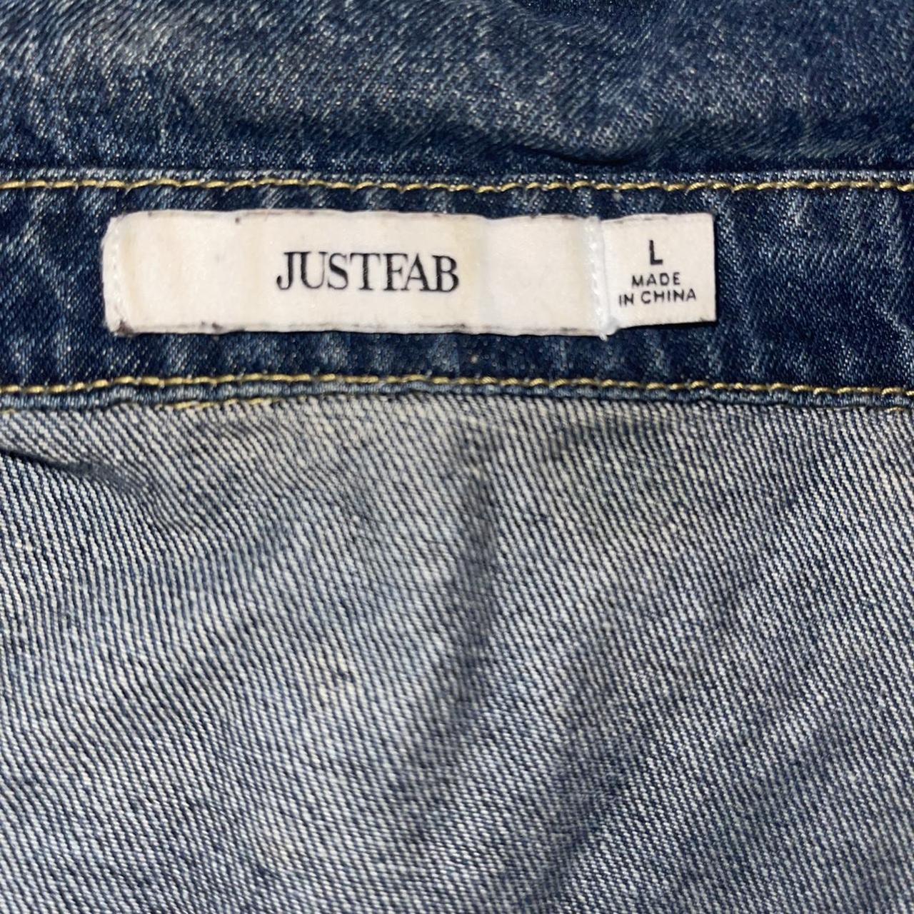 Woman’s Denim Jacket Brand: Justfab Color: Blue... - Depop