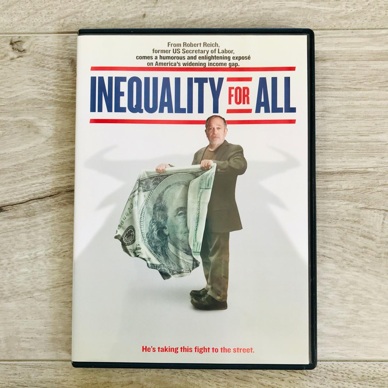 Inequality For All DVD. Features deleted scenes... - Depop