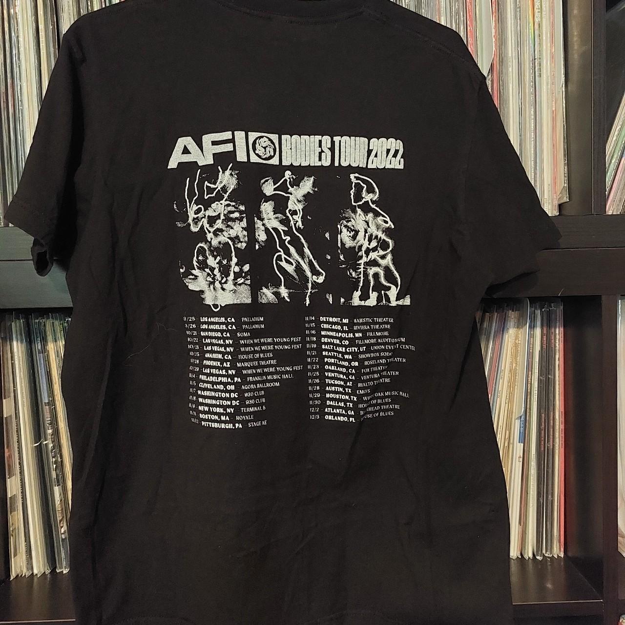 A.F.I , AFI - Bodies Tour 2022 #AFI #BandShirt... - Depop