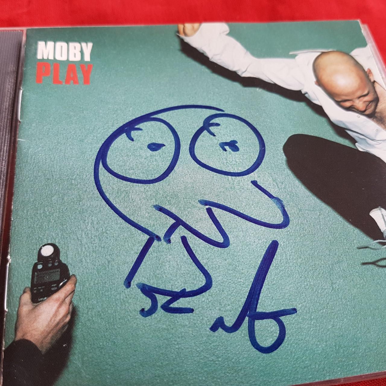 Moby "Play" beautifully signed with doodle as... - Depop