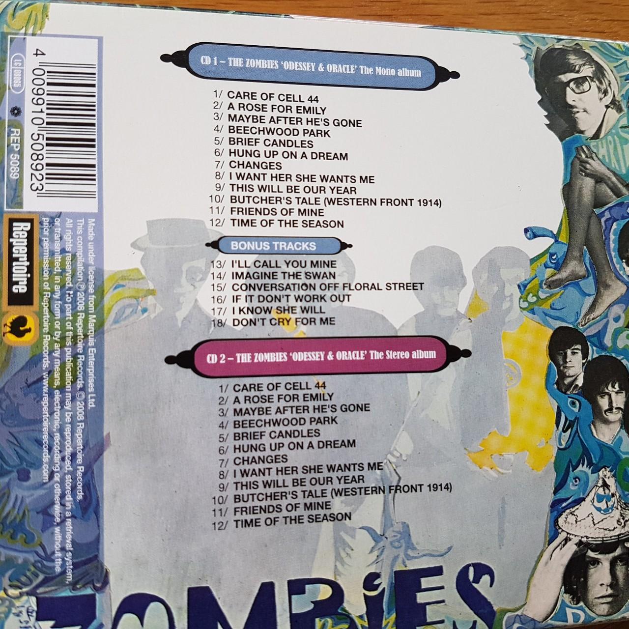 Zombies "Odessey & Oracle" 2CD Deluxe edition Signed... - Depop