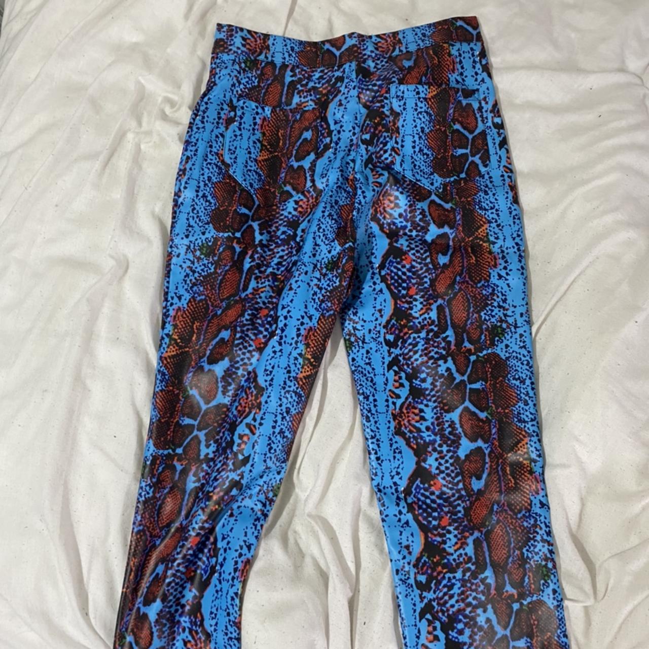 Elsie and Fred alexis pvc high waisted pants... - Depop