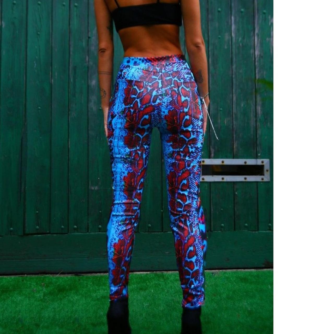 Elsie and Fred alexis pvc high waisted pants... - Depop