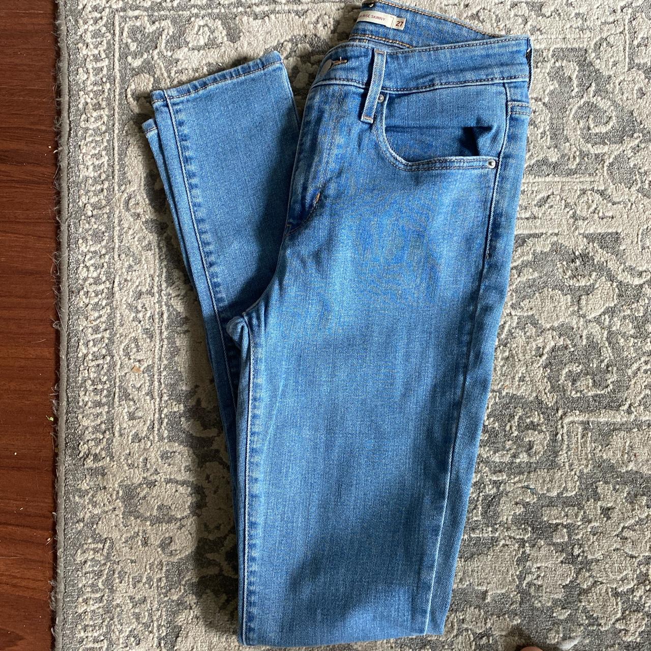 Size 27 (4) 721 High Rise Skinny Jeans Same as... - Depop