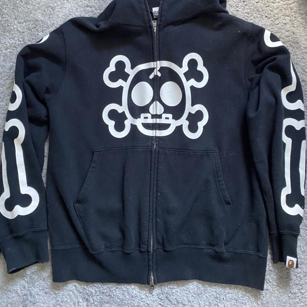 OG BAPE SKULL JACKET very rare #bape... - Depop