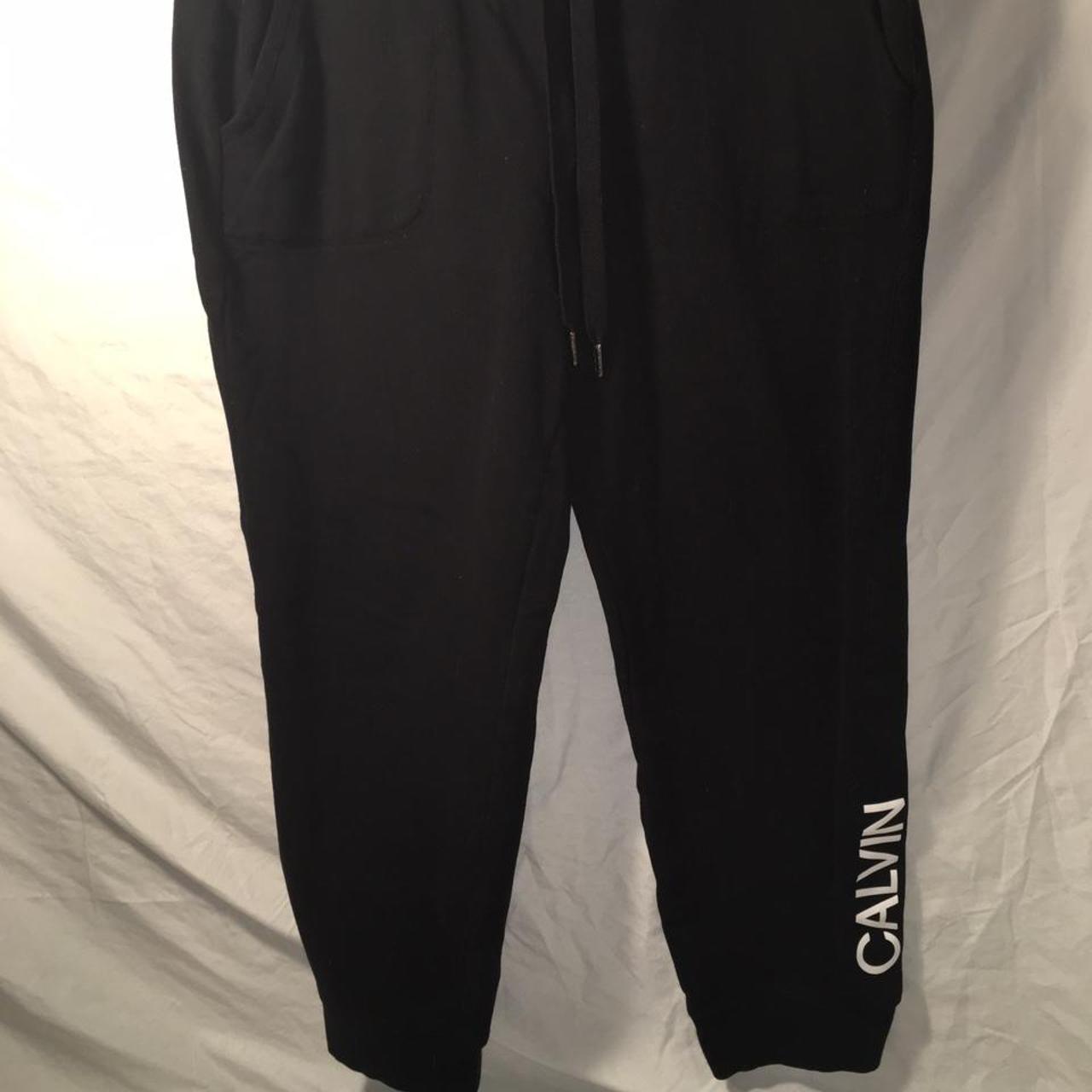 Calvin Klein Womens Black Joggers Tracksuits Depop