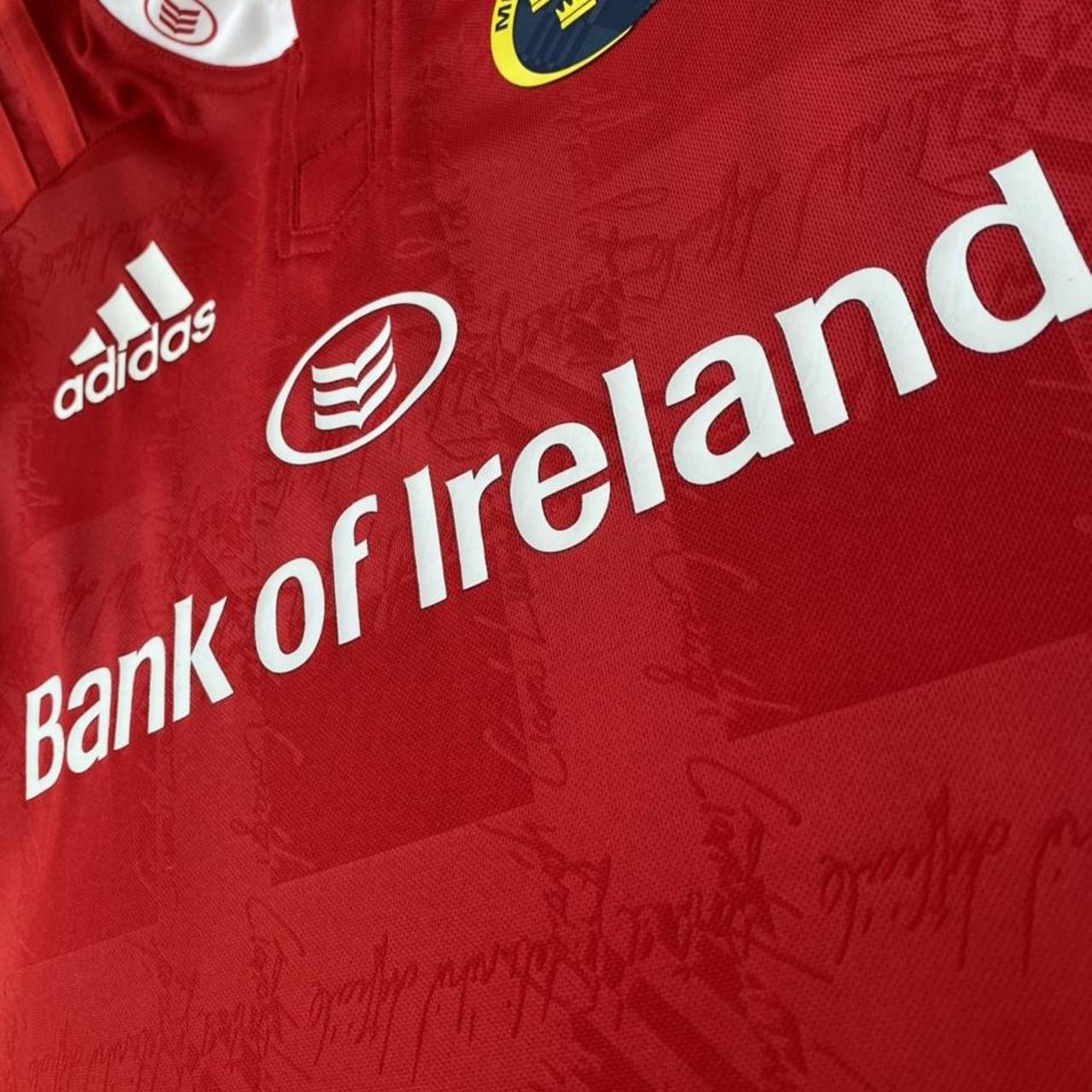 Munster Rugby Shirt 2016/2017 Adidas Size Medium -... - Depop